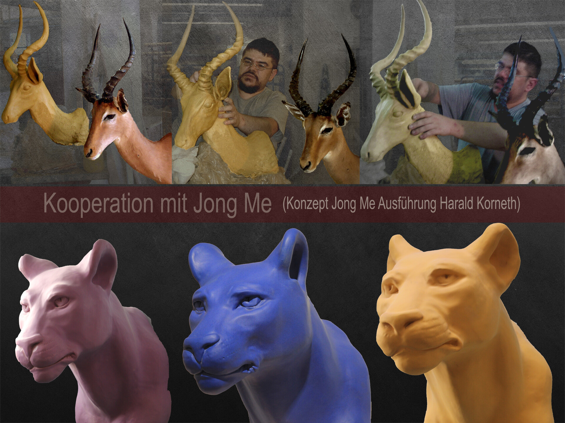 ArtStation - impala lions