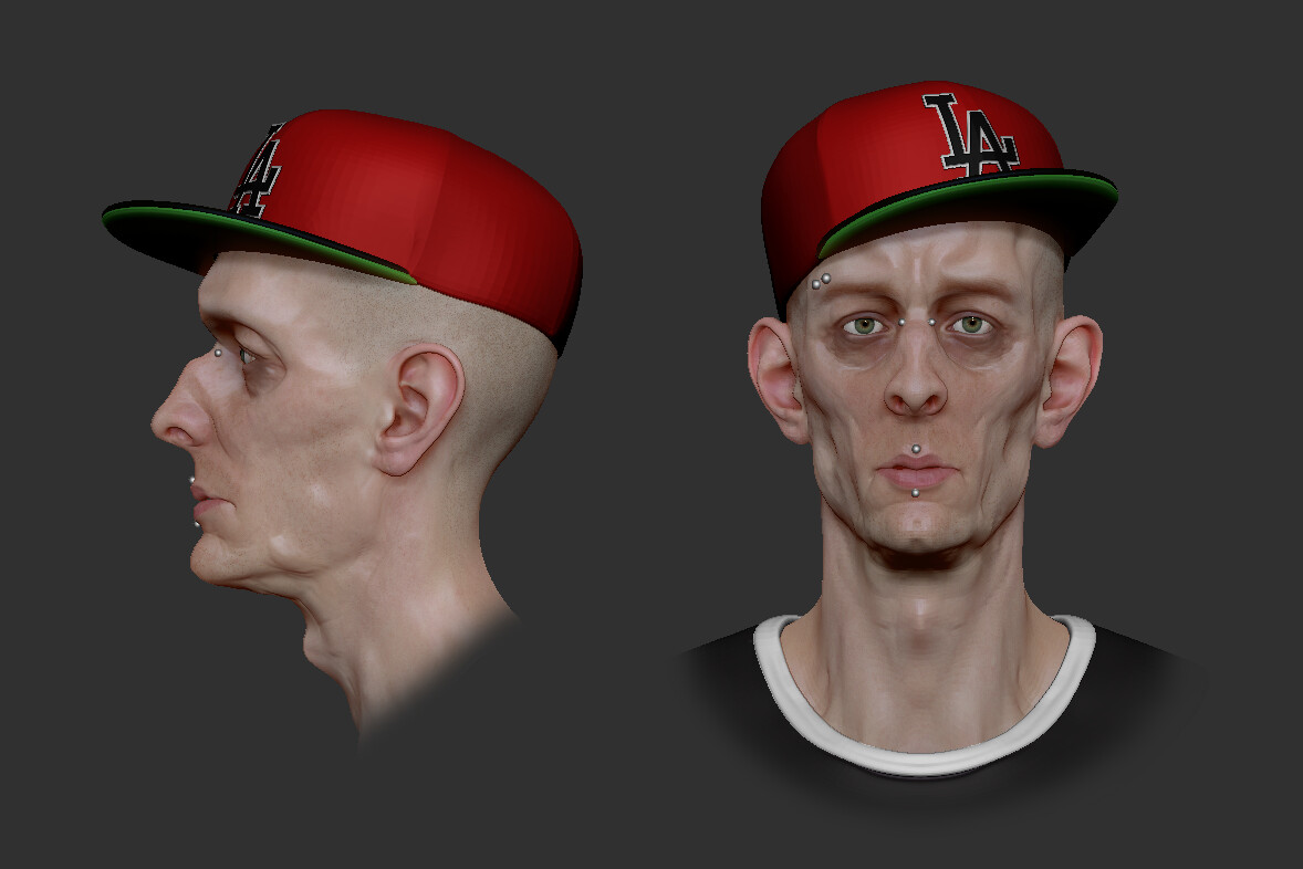 ArtStation - LA Dodgers Fan Baseball