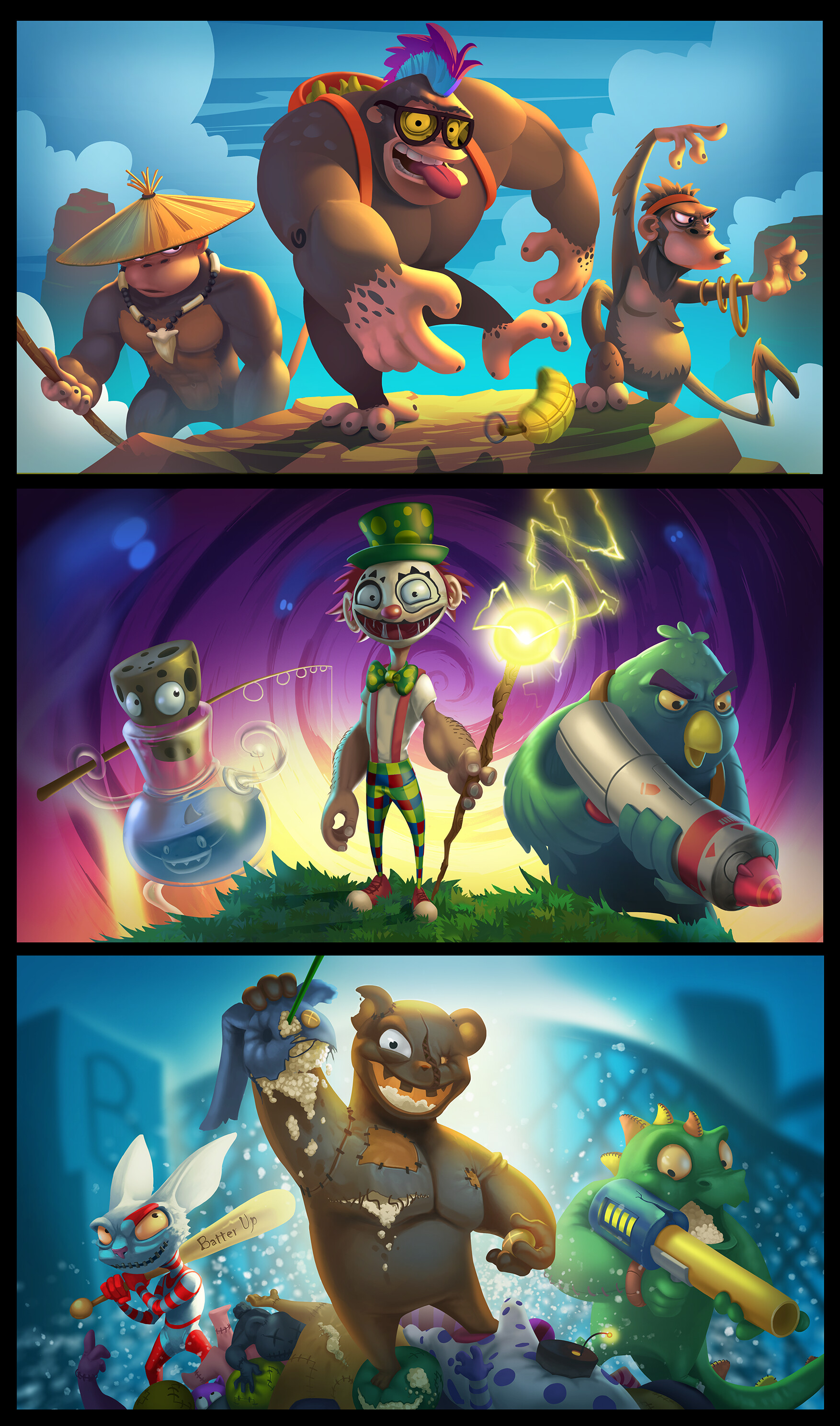 ArtStation - Illustrations for Pixel Squad