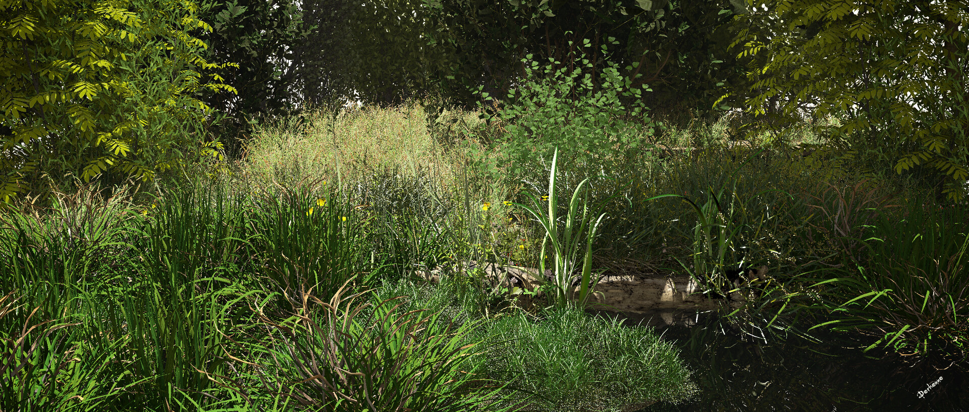 ArtStation - Green silence