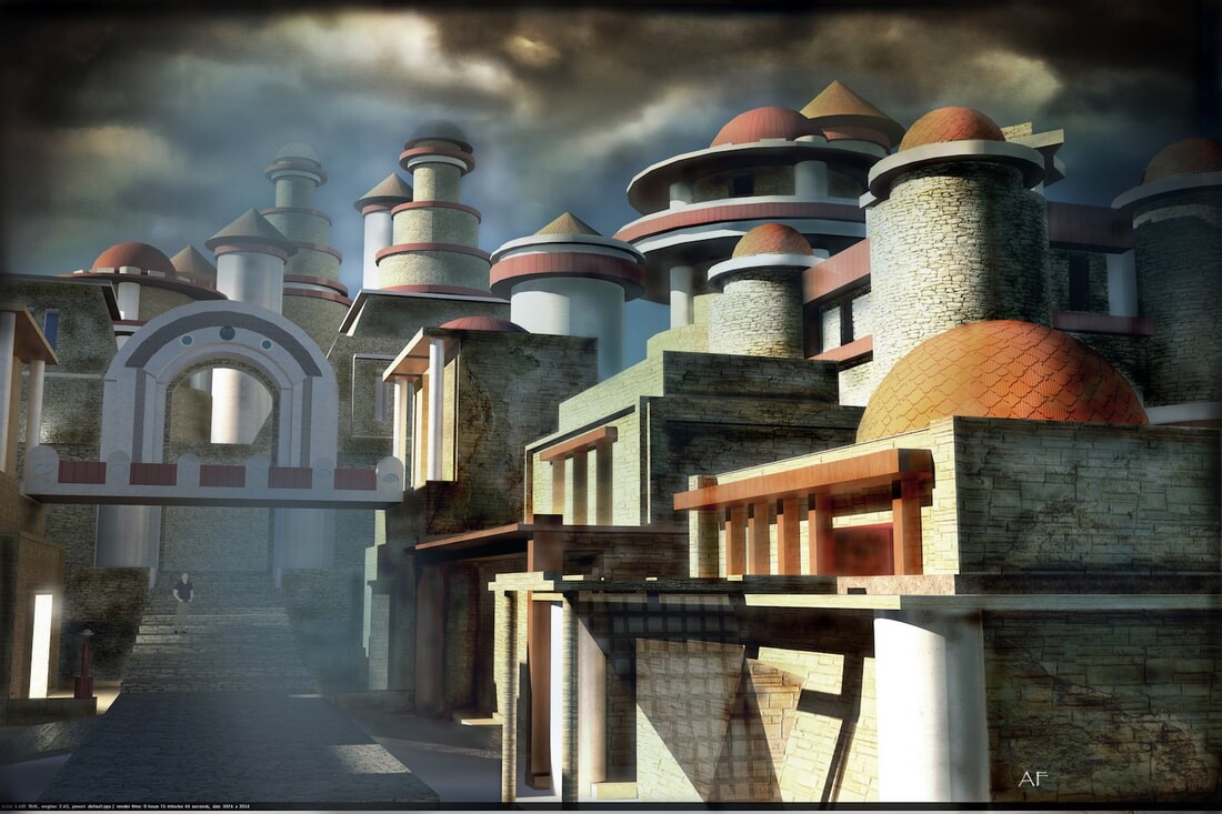 ArtStation - Rendered City