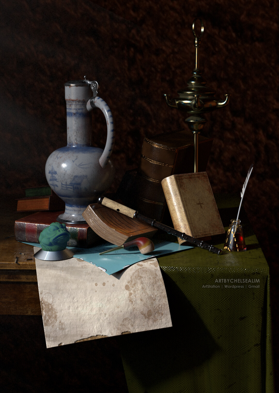 ArtStation - Still Life Inspired Render Project