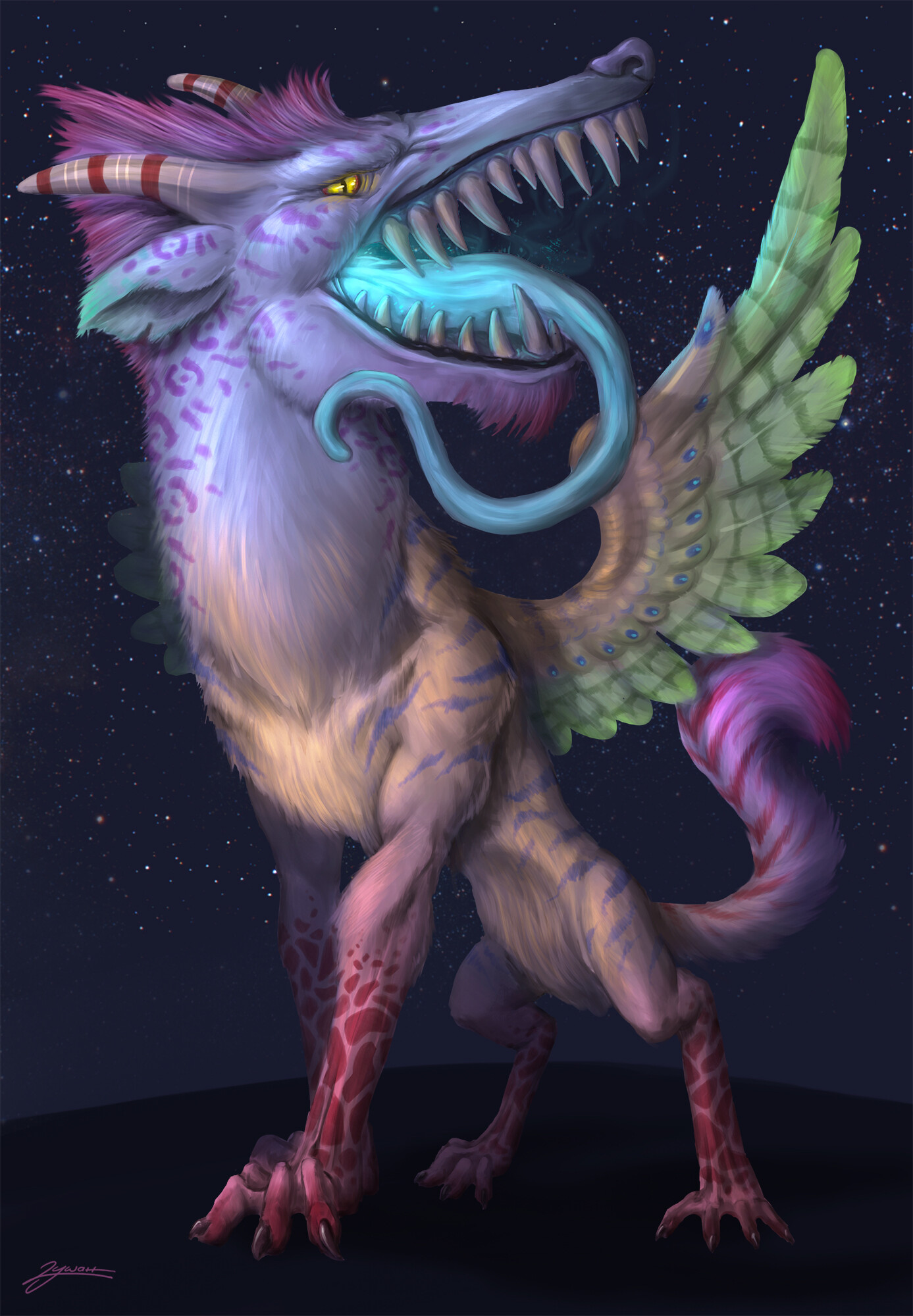 ArtStation - Space wolf