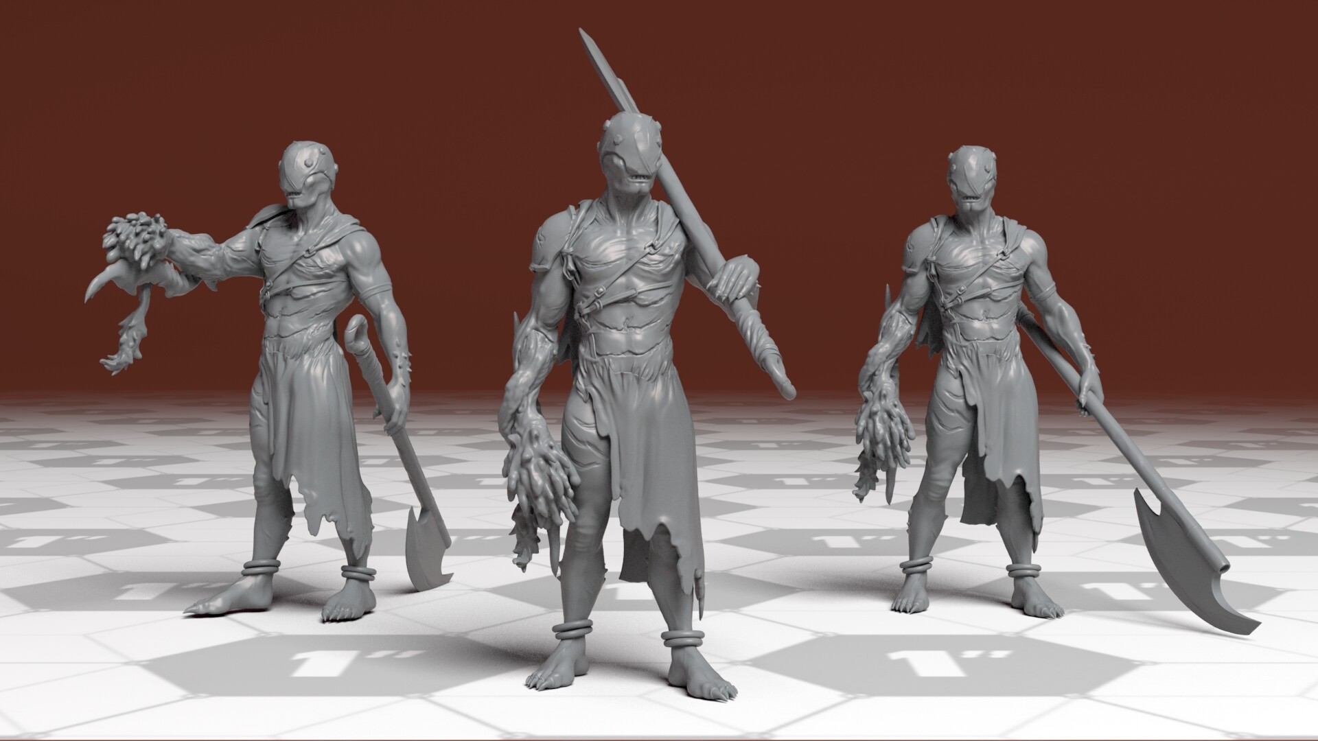 ArtStation - Silent Abomination - DnD