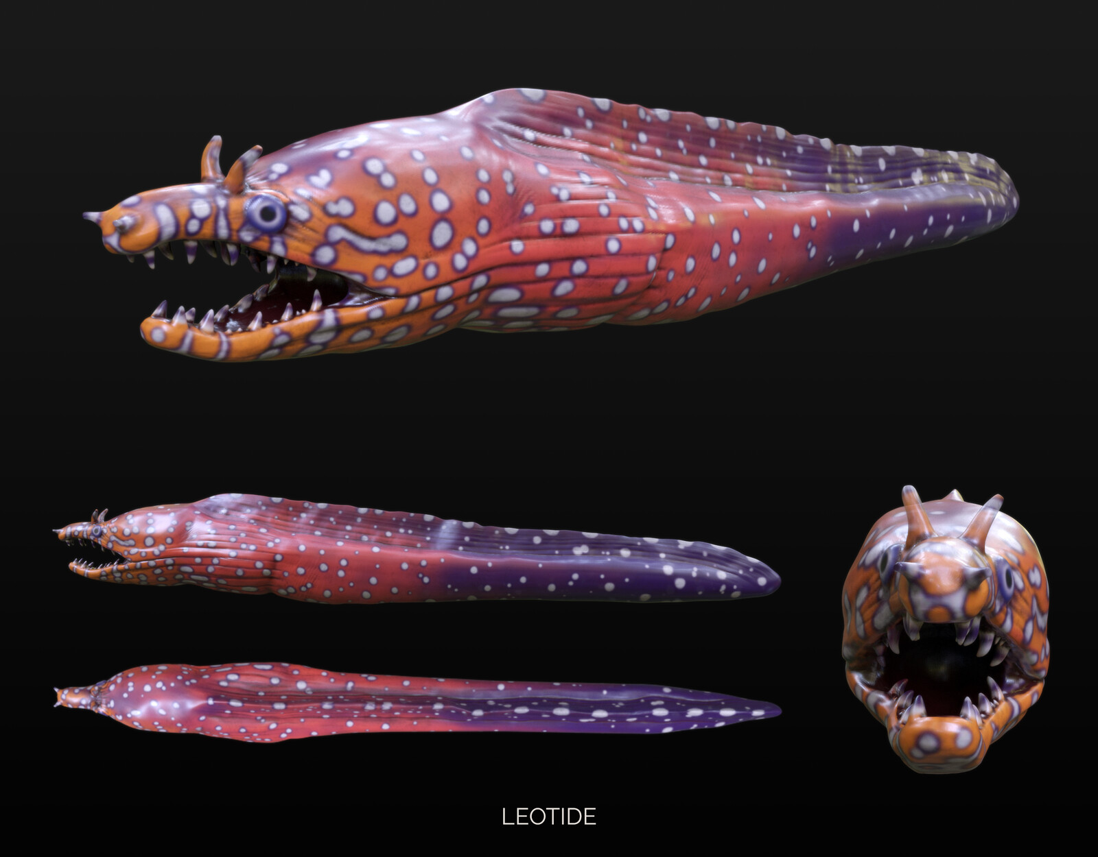 Leonie Herson - Hawaiian Dragon Moray Eel