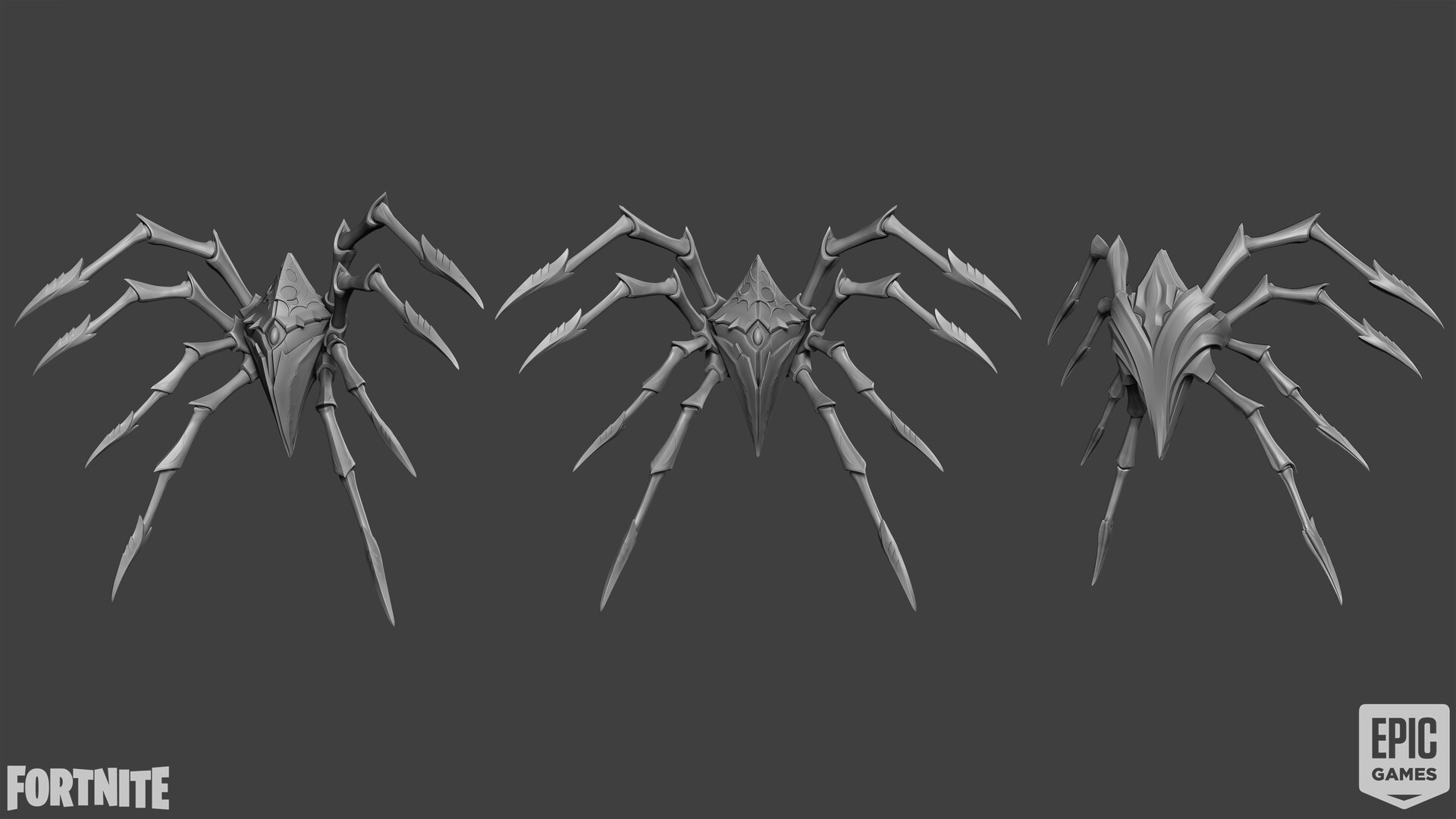 ArtStation - Arachne - Long Legs Backpack Fortnite