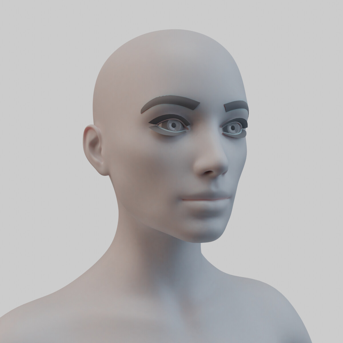 ArtStation - Female Base Mesh