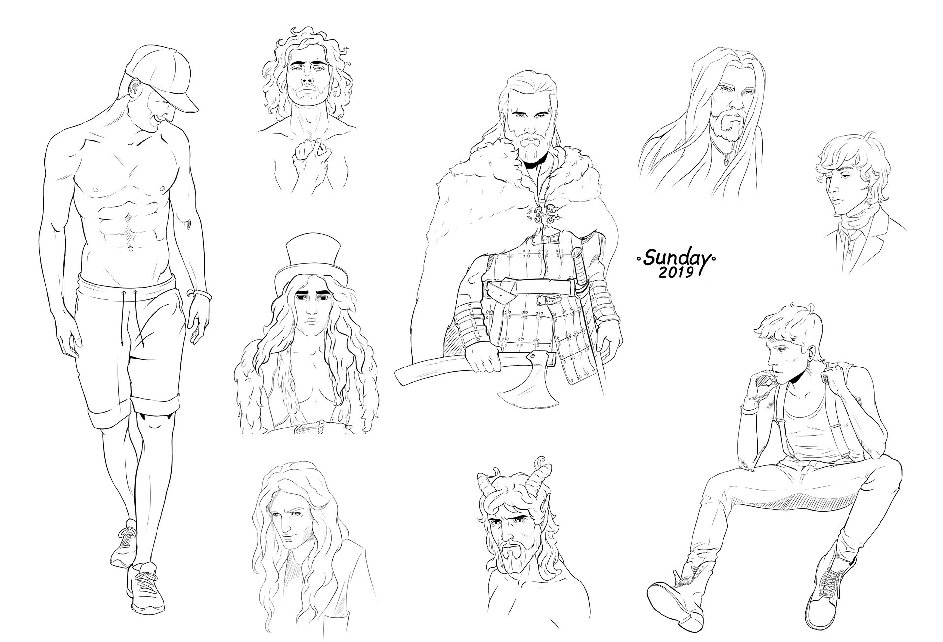 ArtStation - Study men