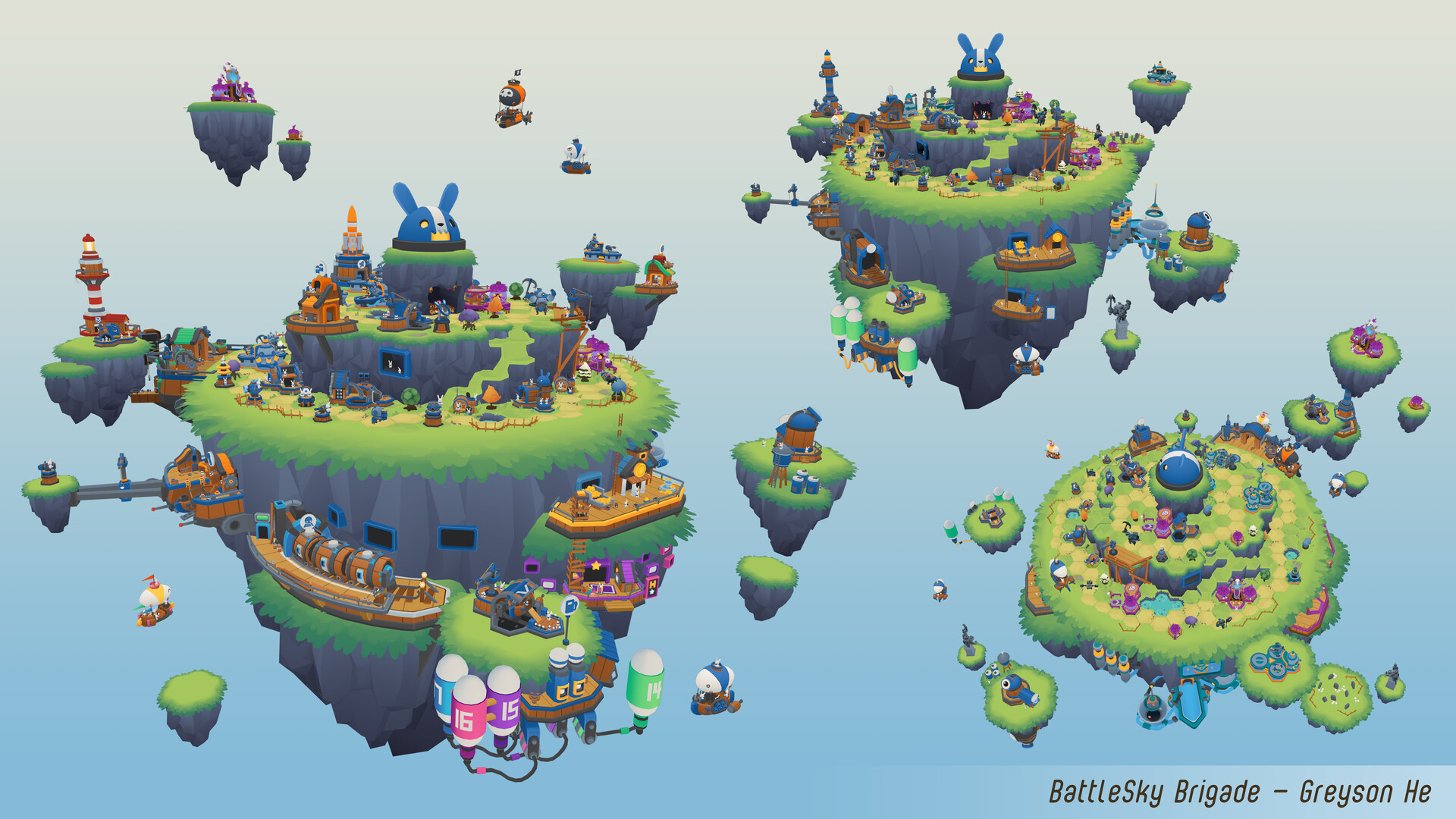 ArtStation - BattleSky Brigade Environment