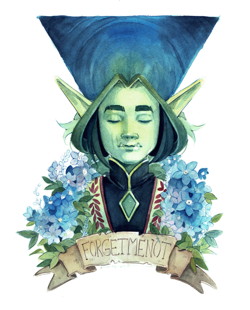 ArtStation - Forget Me Not