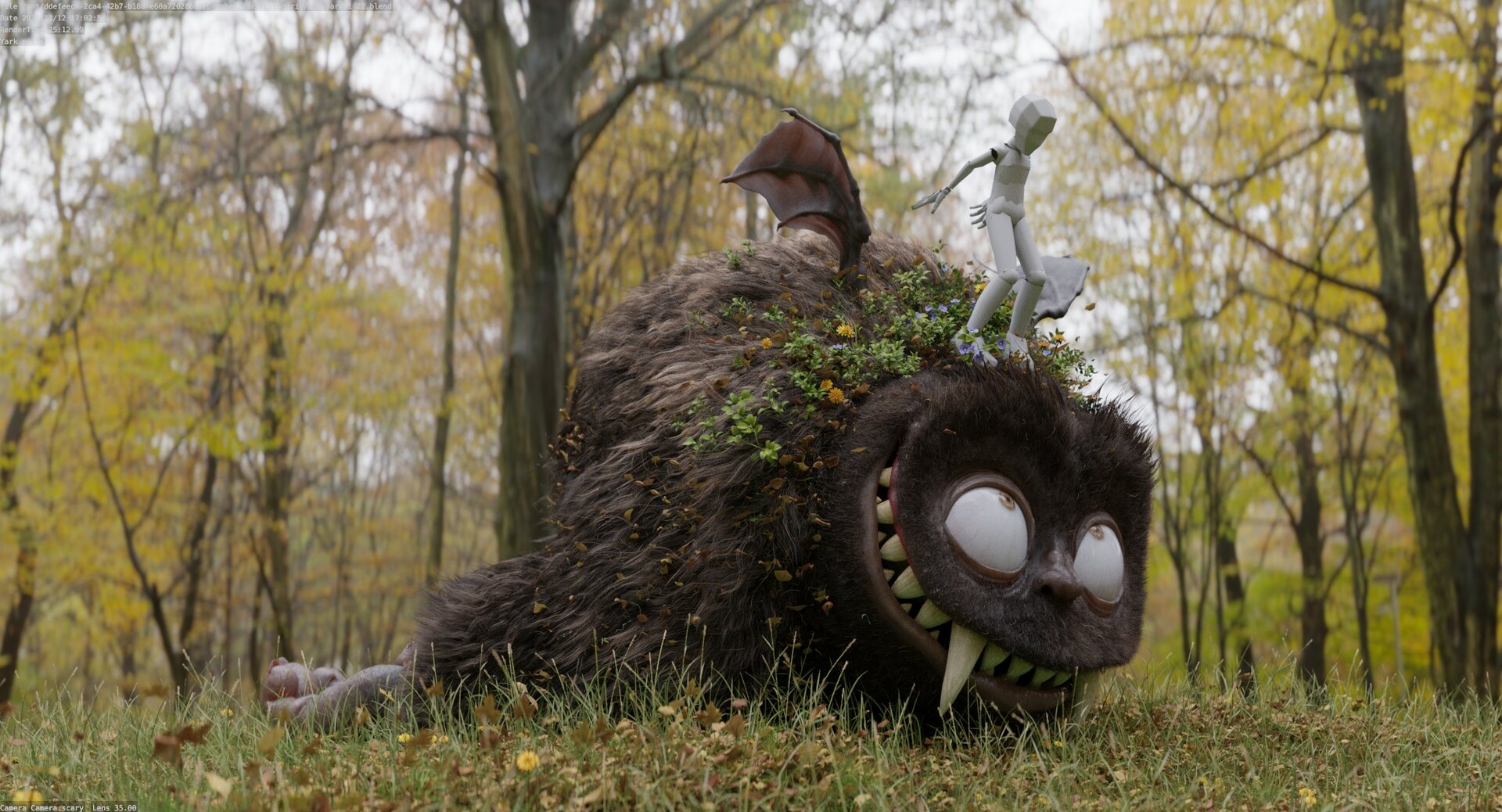 ArtStation - Monster research