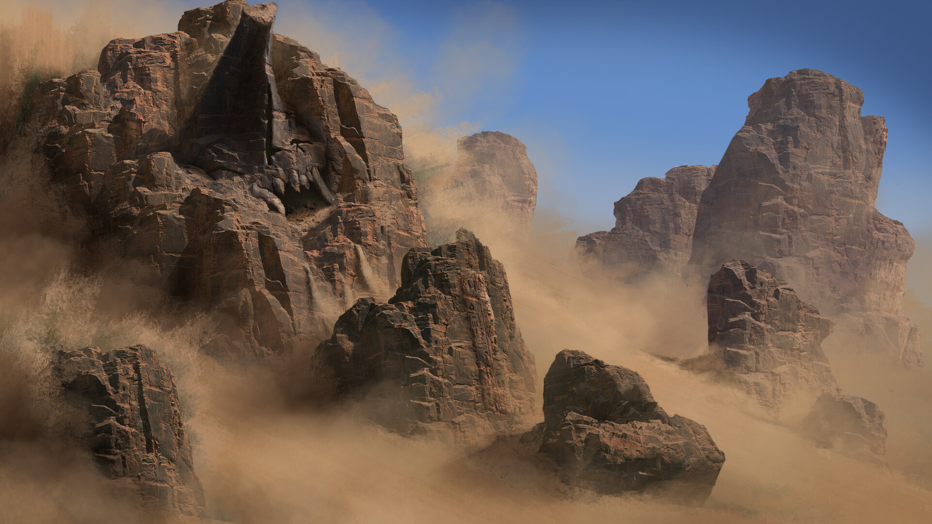 ArtStation - The Scarab Kings Tomb