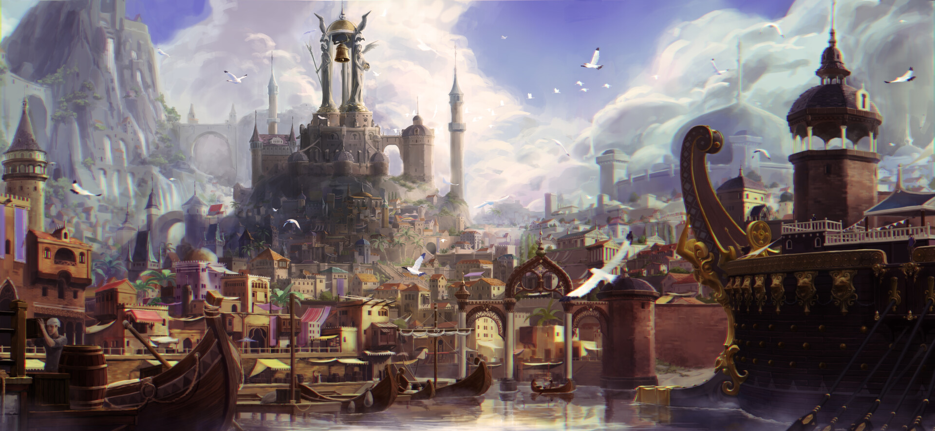ArtStation - Mercantile City