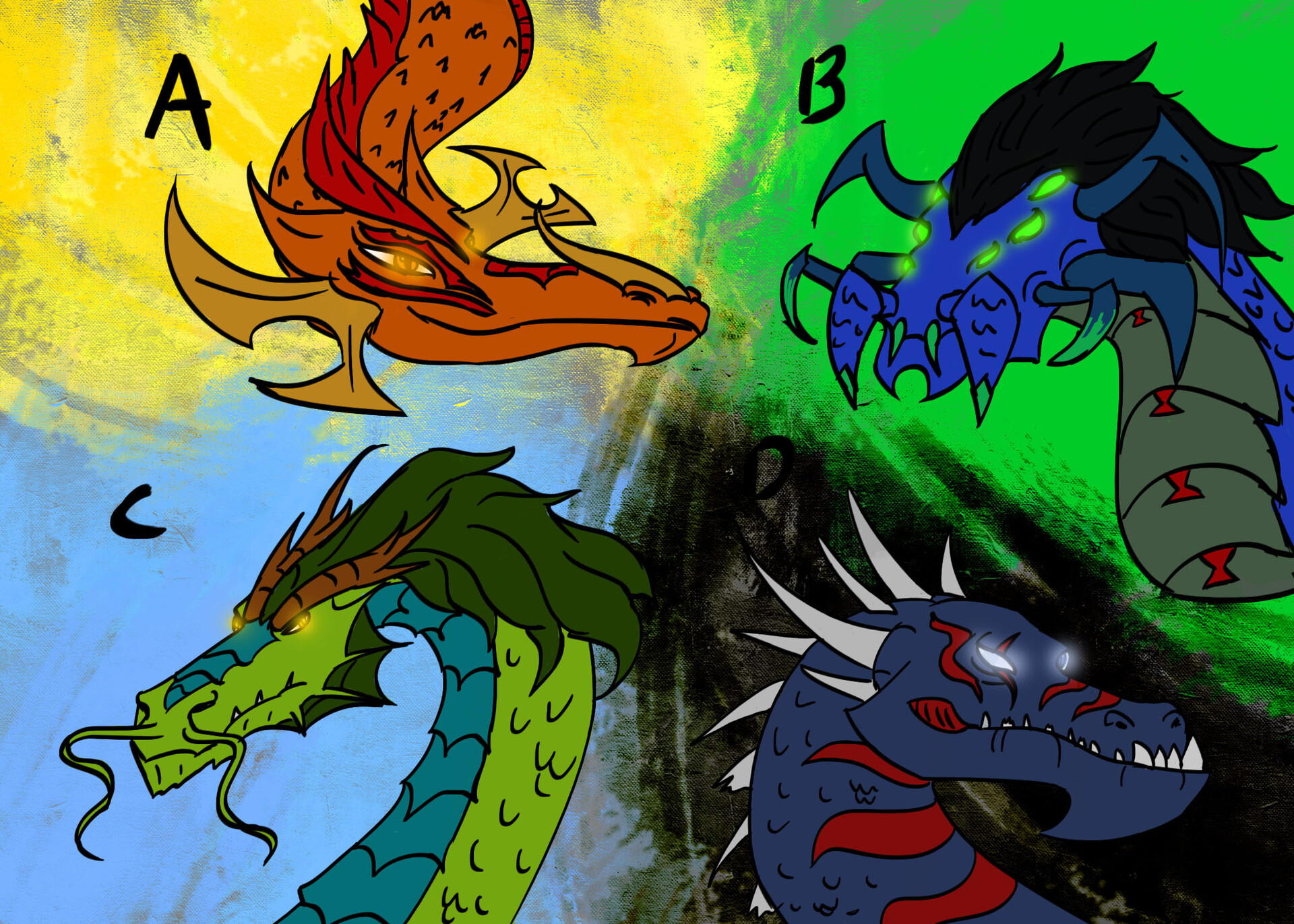 Camilo Torres - Dragon Heads