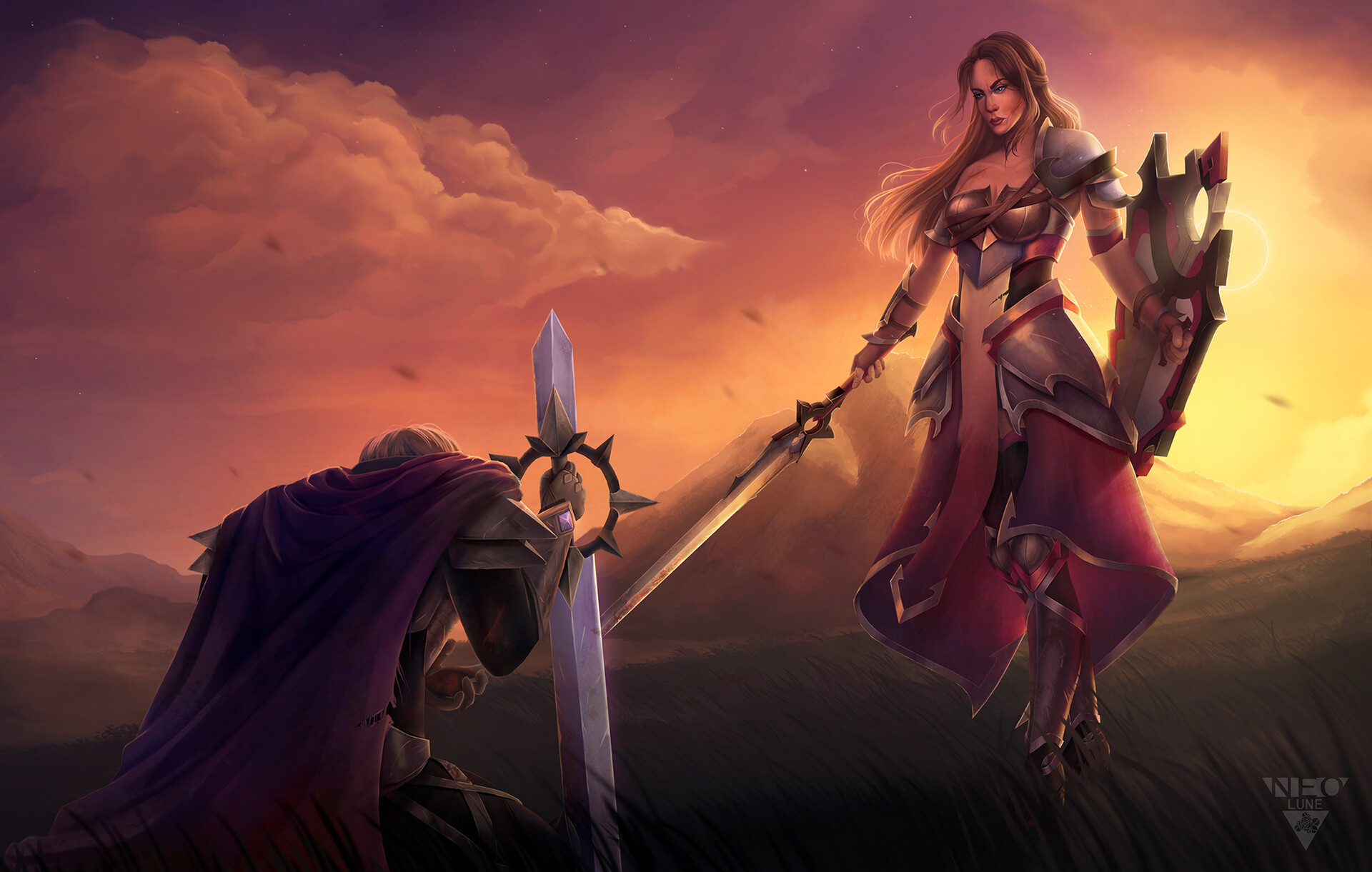 ArtStation - Inevitable end of a warrior