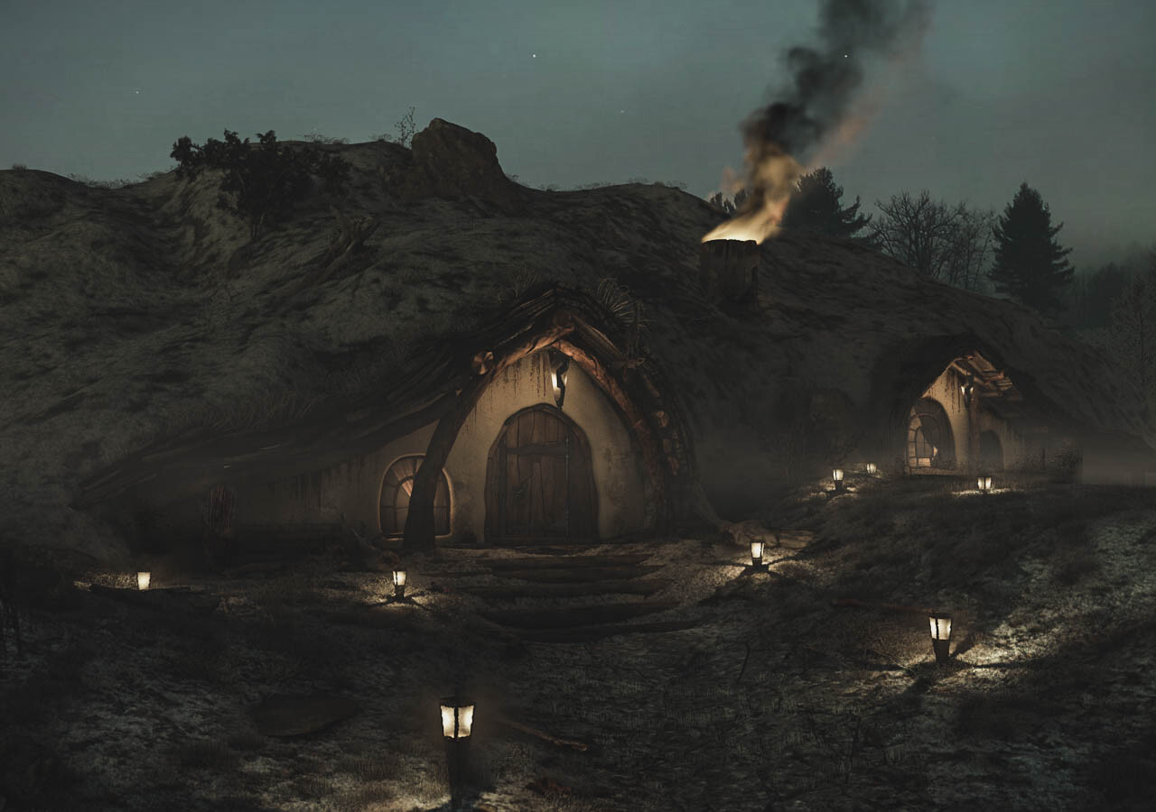 Oleg Logunov - The Hobbit in winter.