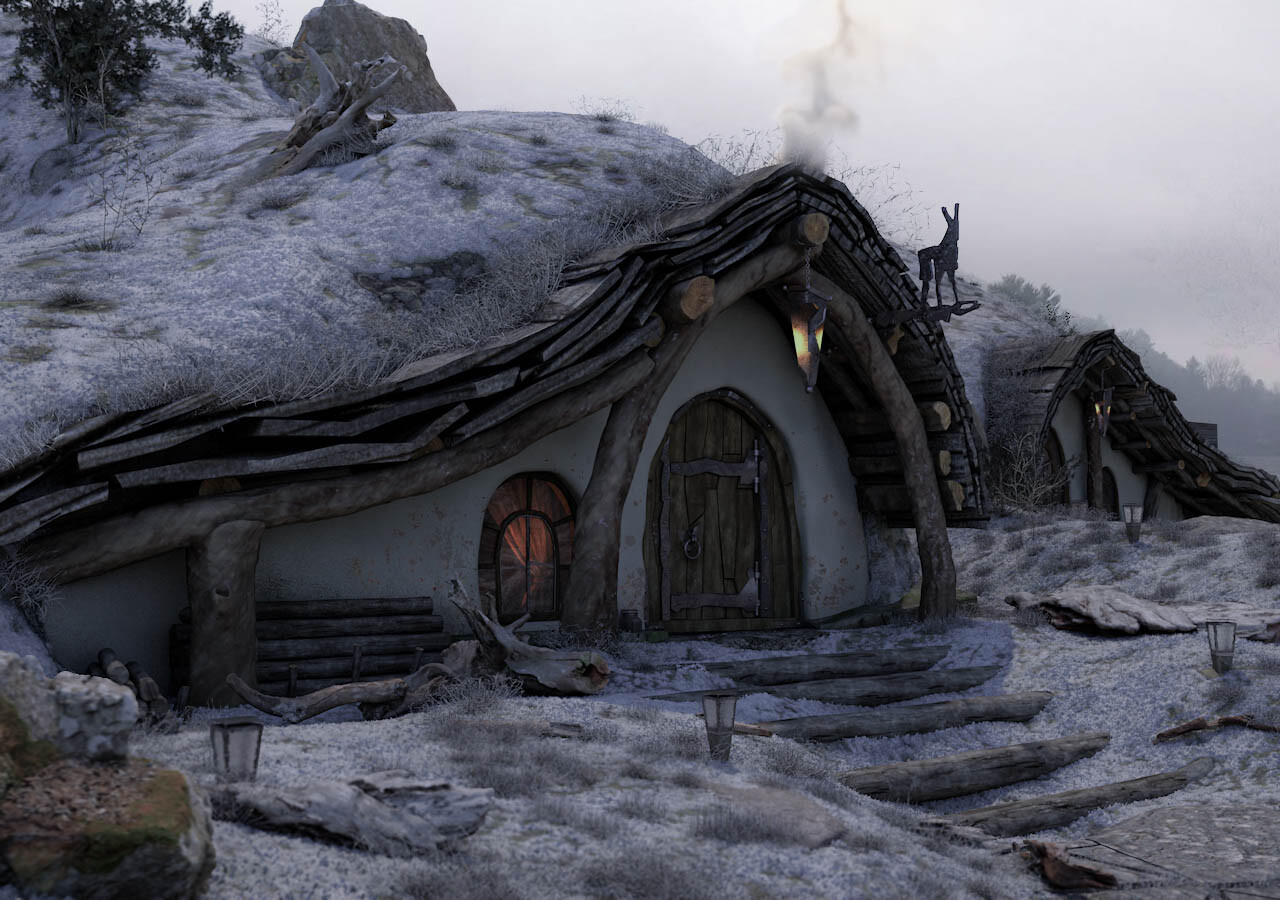 Oleg Logunov - The Hobbit in winter.