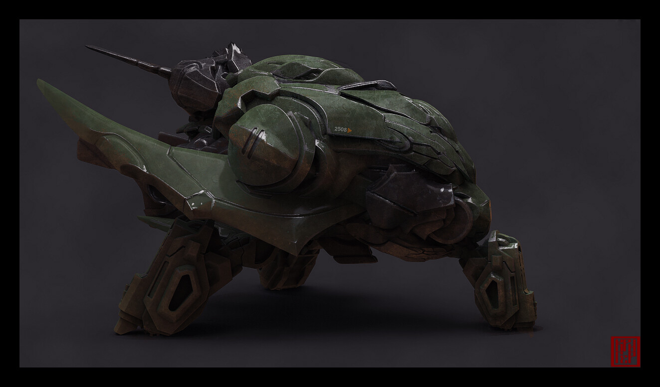 ArtStation - STINGER MECHA DRONE