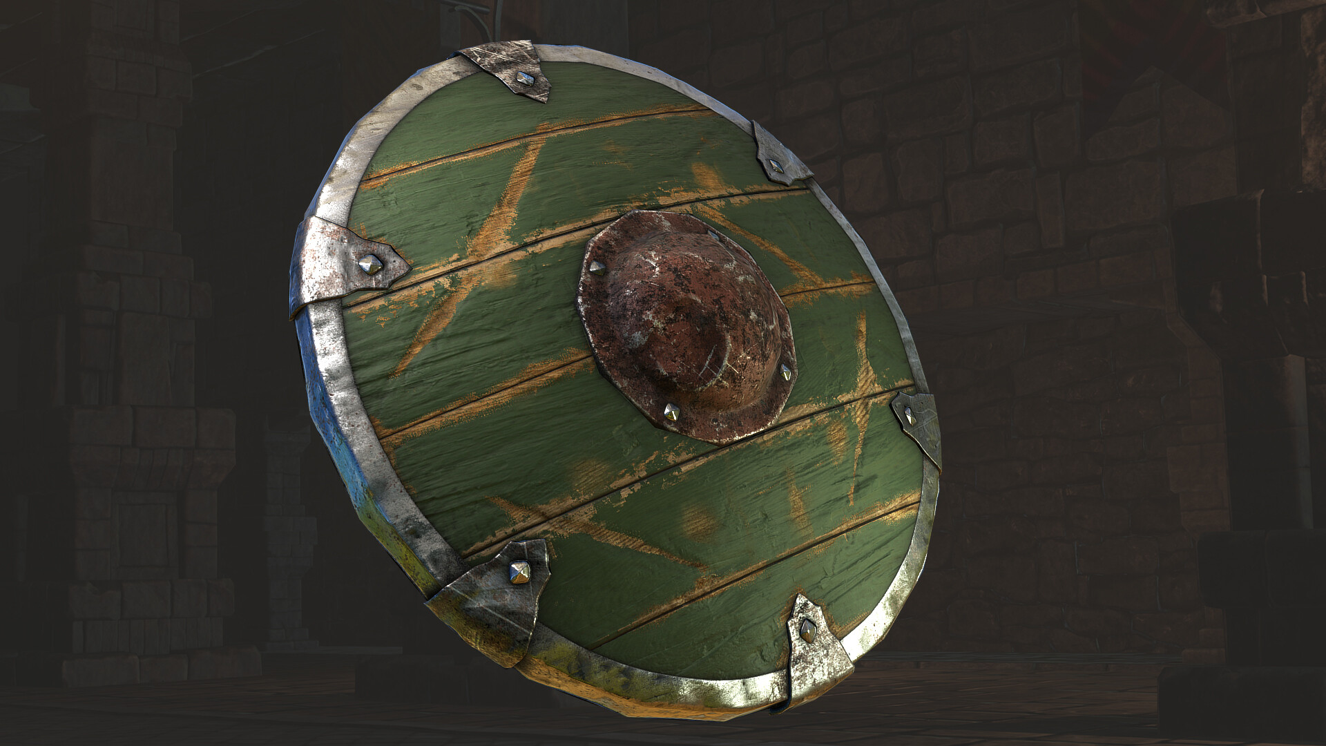 ArtStation - Shied game asset + Making of video