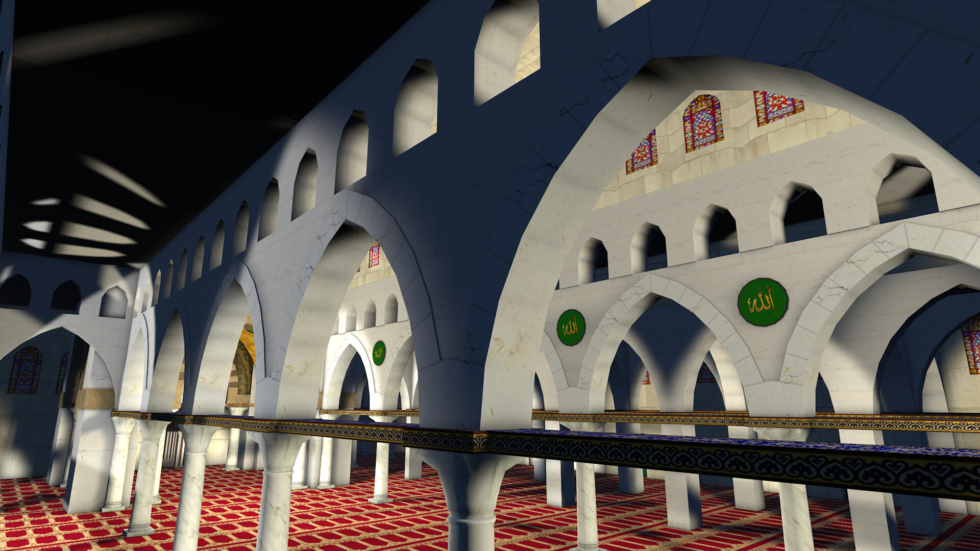 mosque interior skp