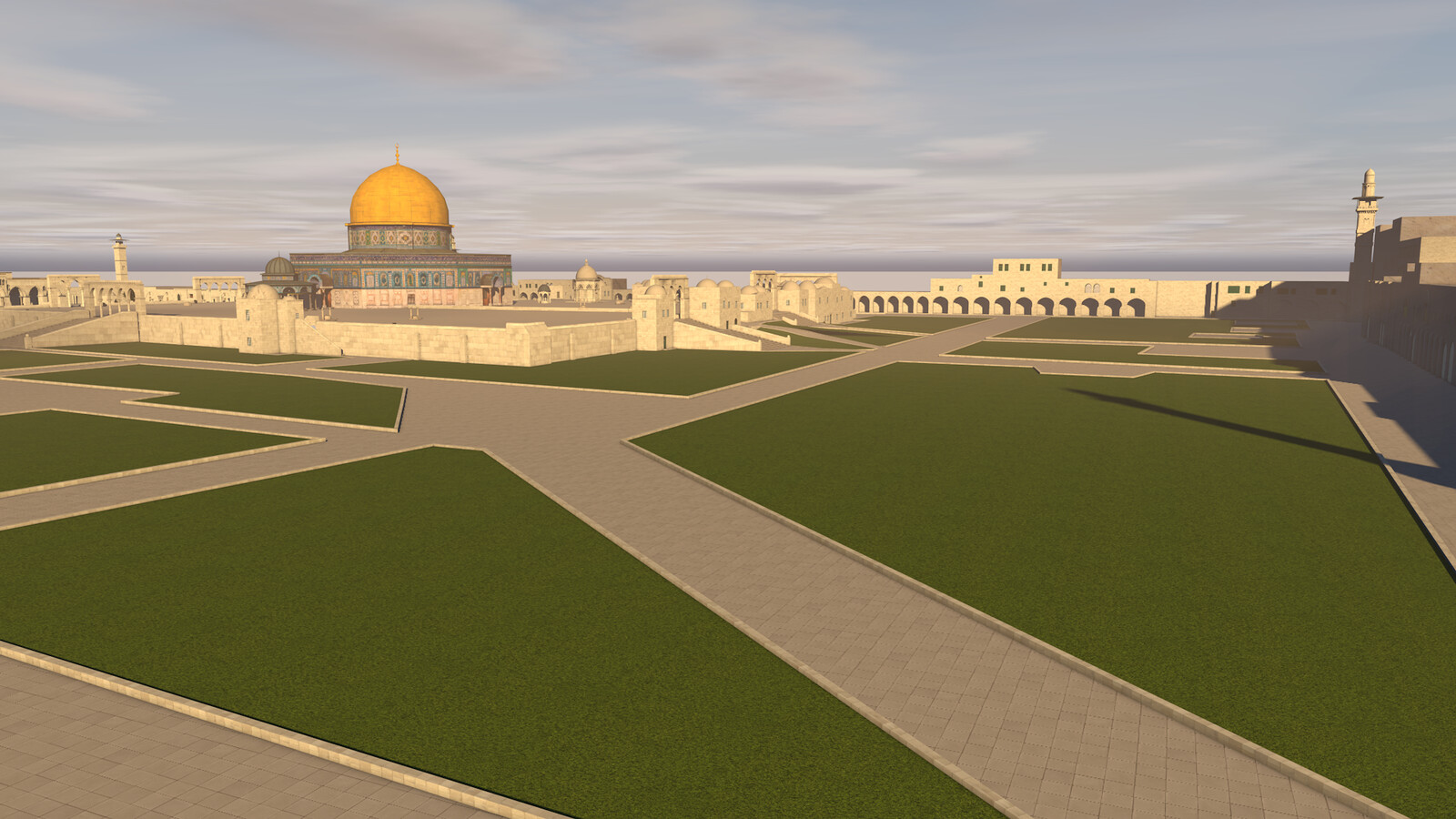 Epic Cells - Al-Aqsa Mosque - full 3D model