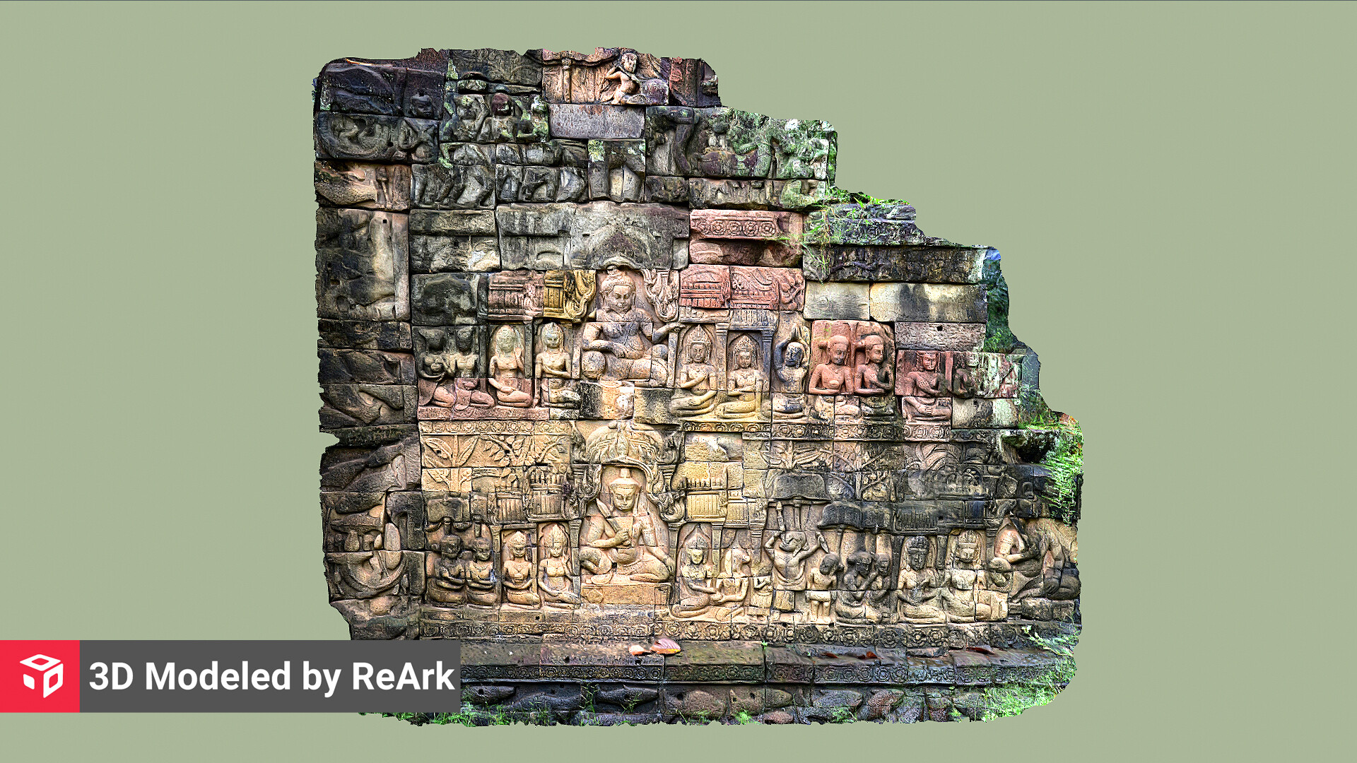 ArtStation - Carvings Angkor Thom