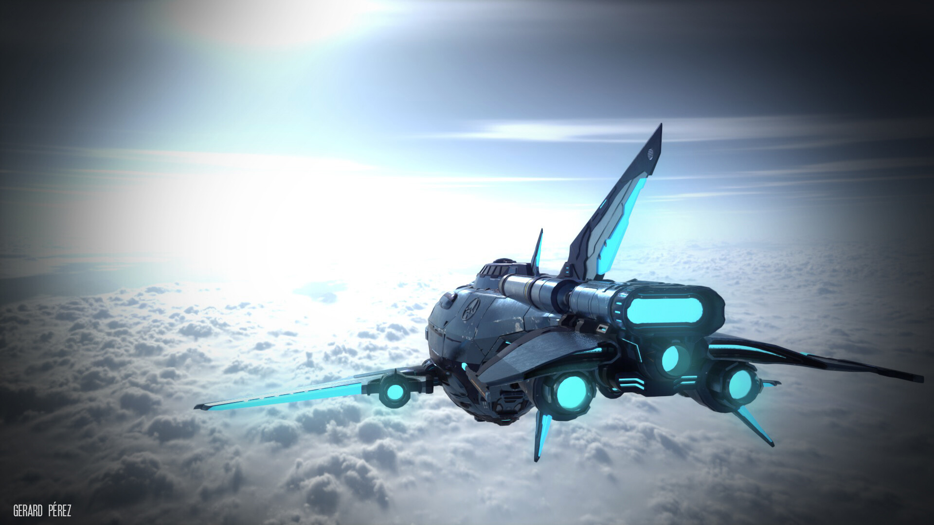 ArtStation - Spaceship render