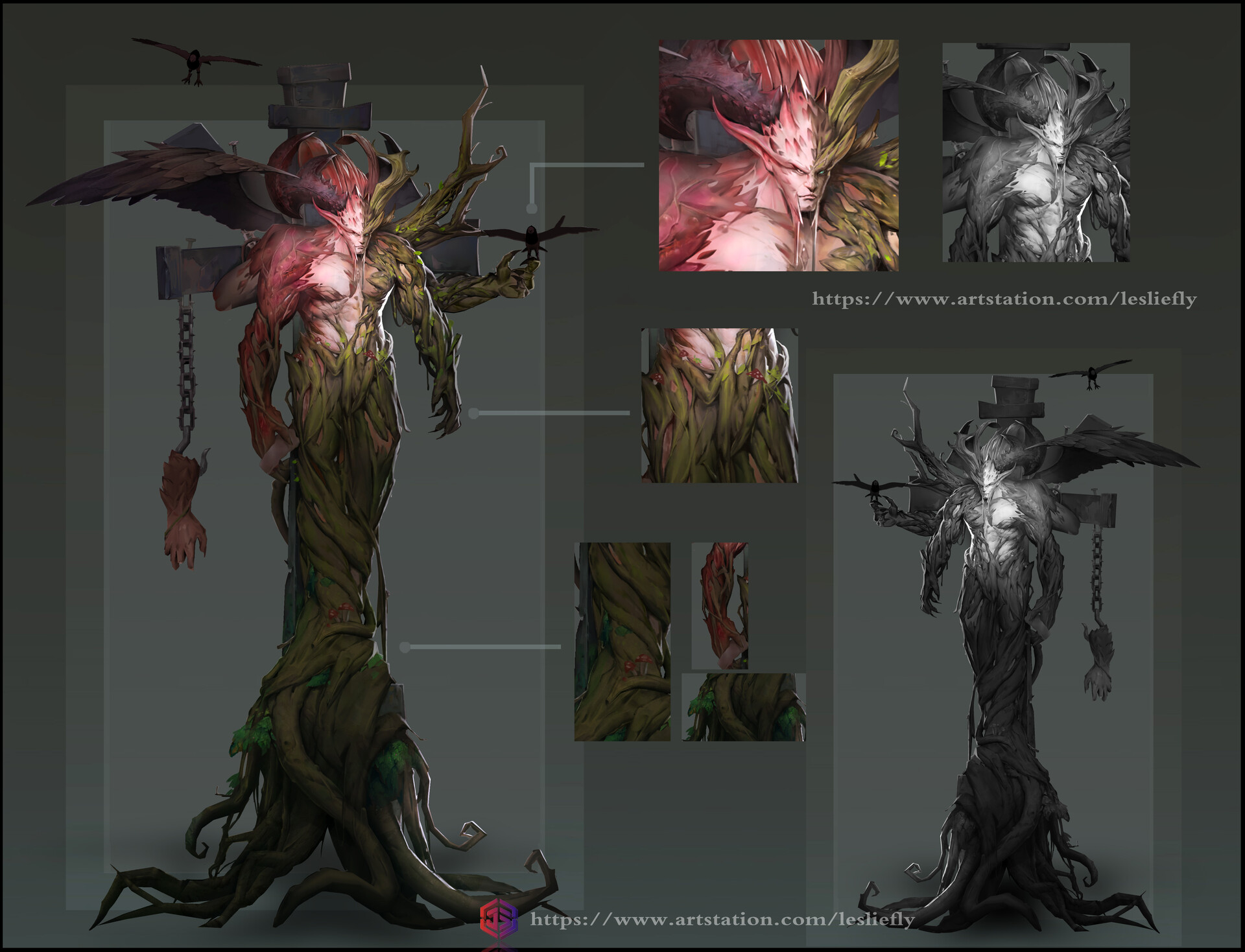 ArtStation - Forest monster
