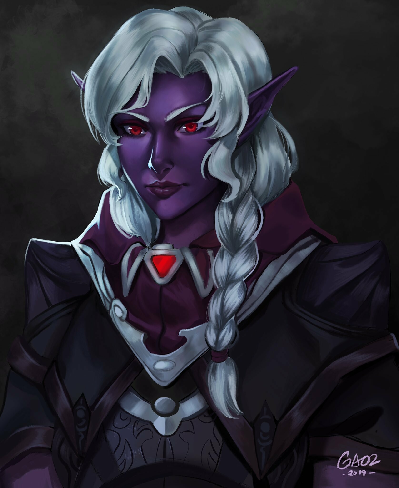 ArtStation - Portrait of Faeryl