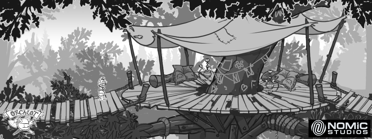 ArtStation - Nomic Studios' ORCALOT: Level concept
