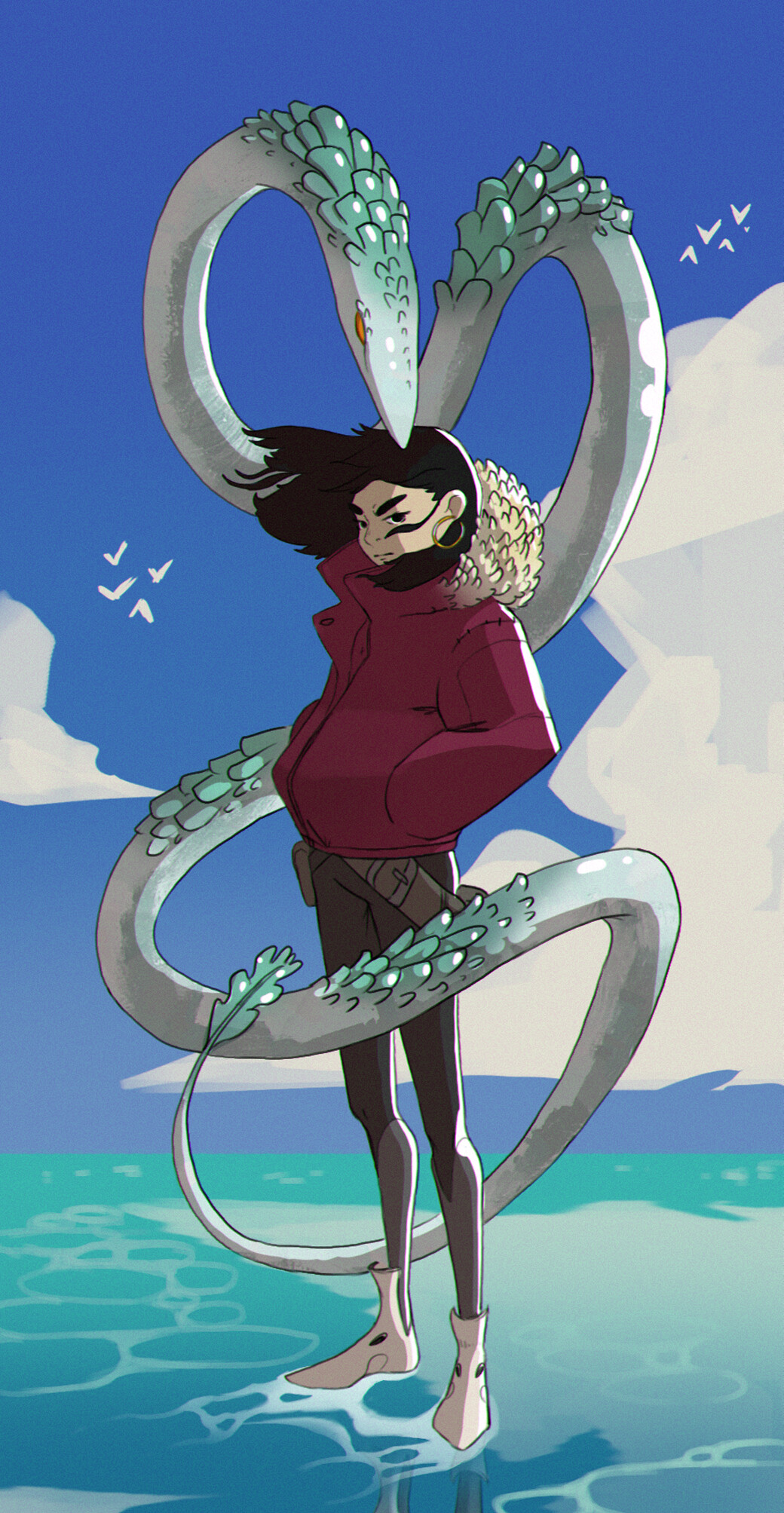 ArtStation - Water Dragon