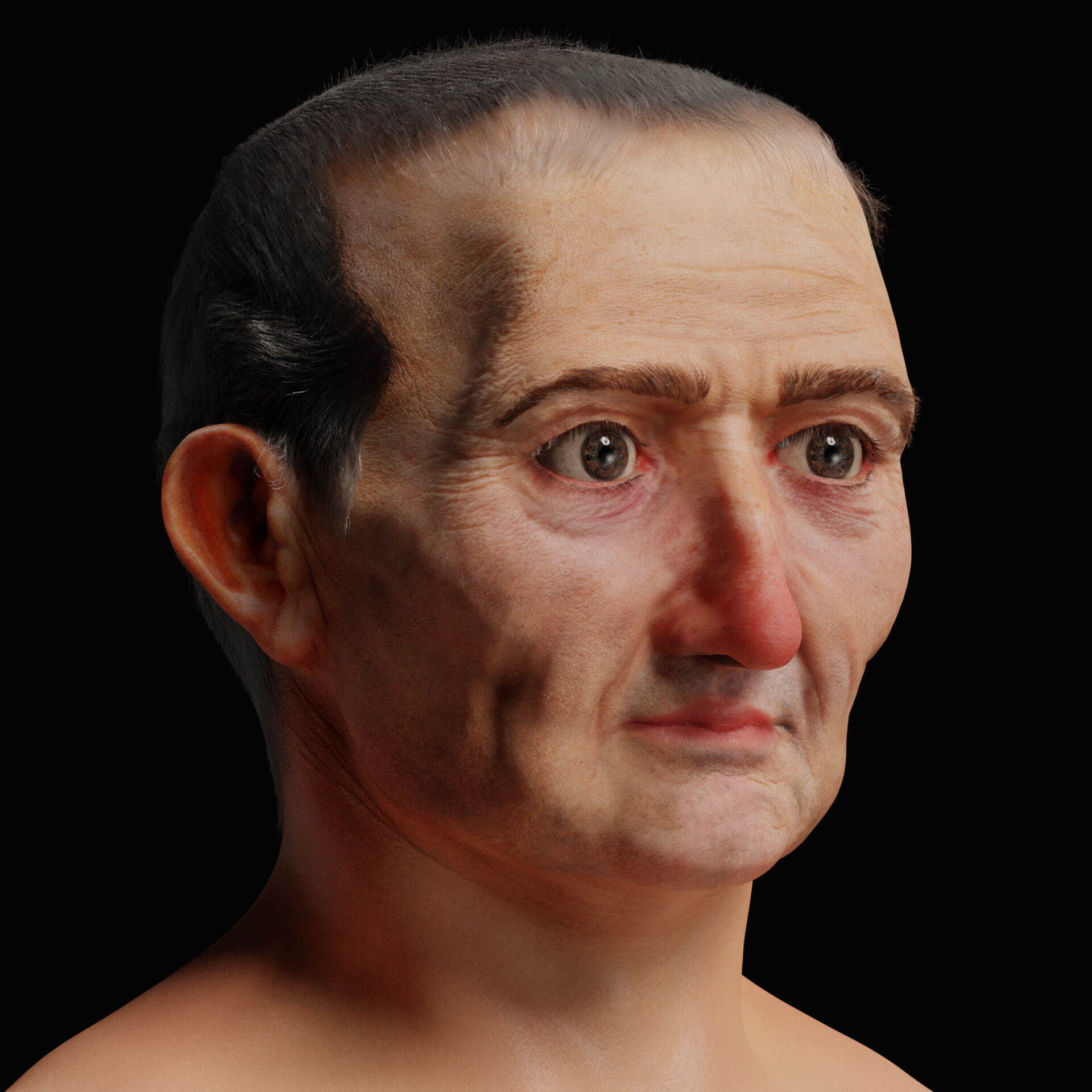 Curtis Durane - Emperor Tiberius Young and old