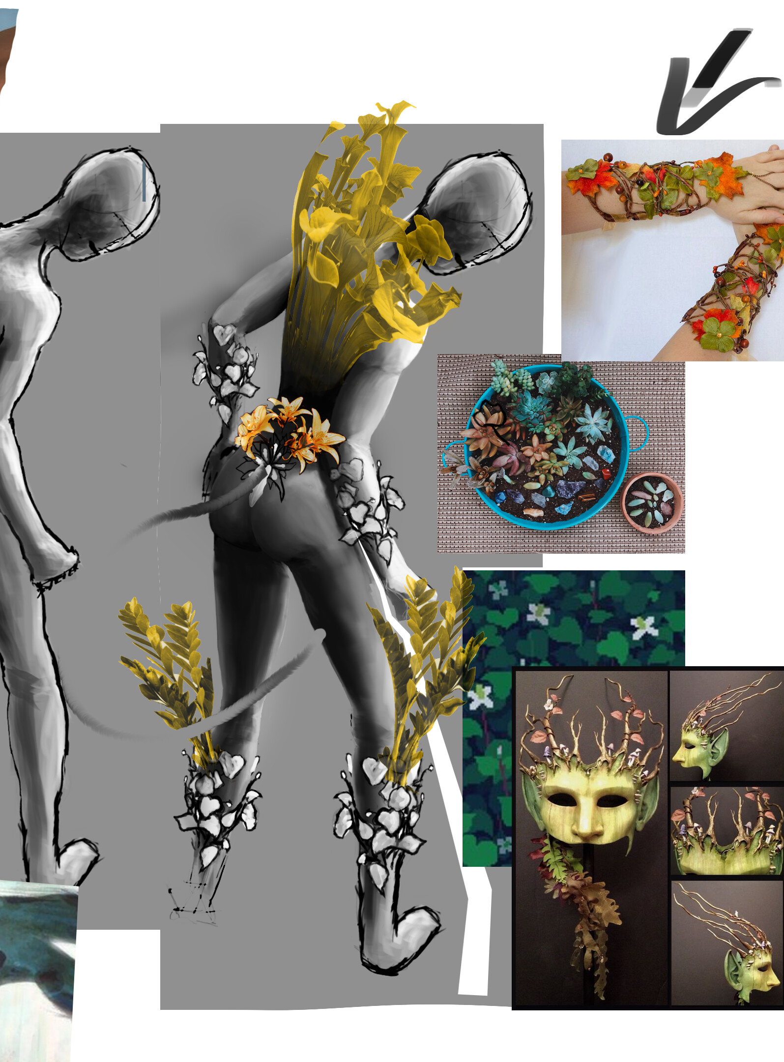 ArtStation - Flower Demon