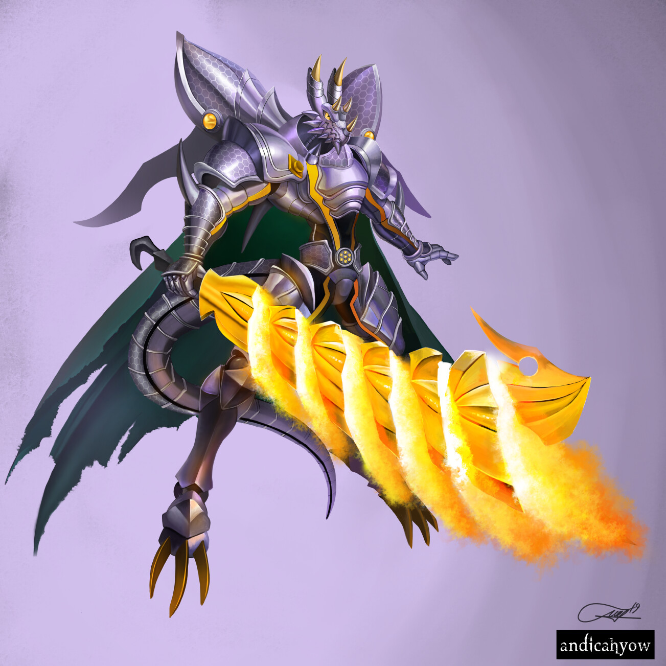 ArtStation - Slayerdramon (Commission)