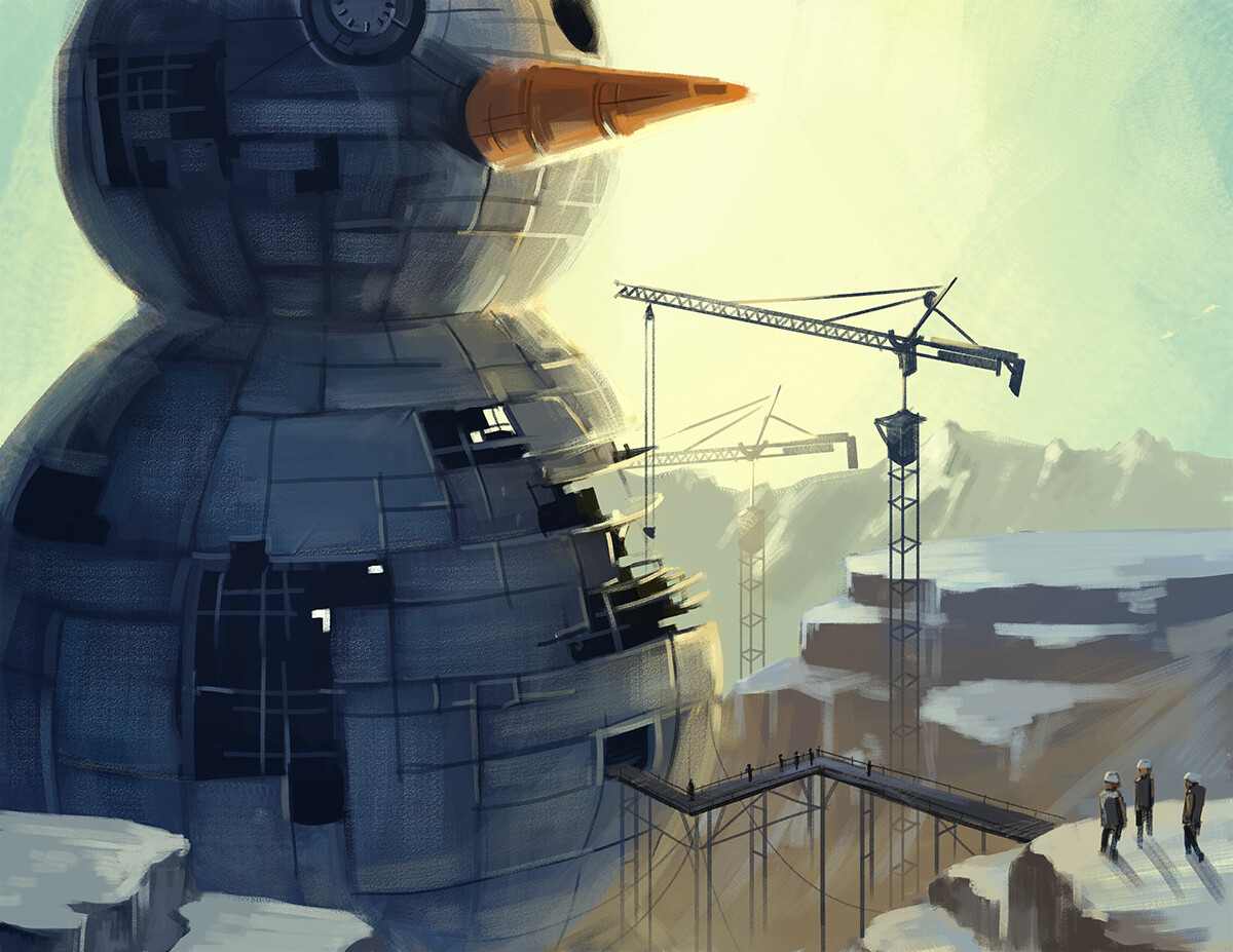ArtStation - Snowman