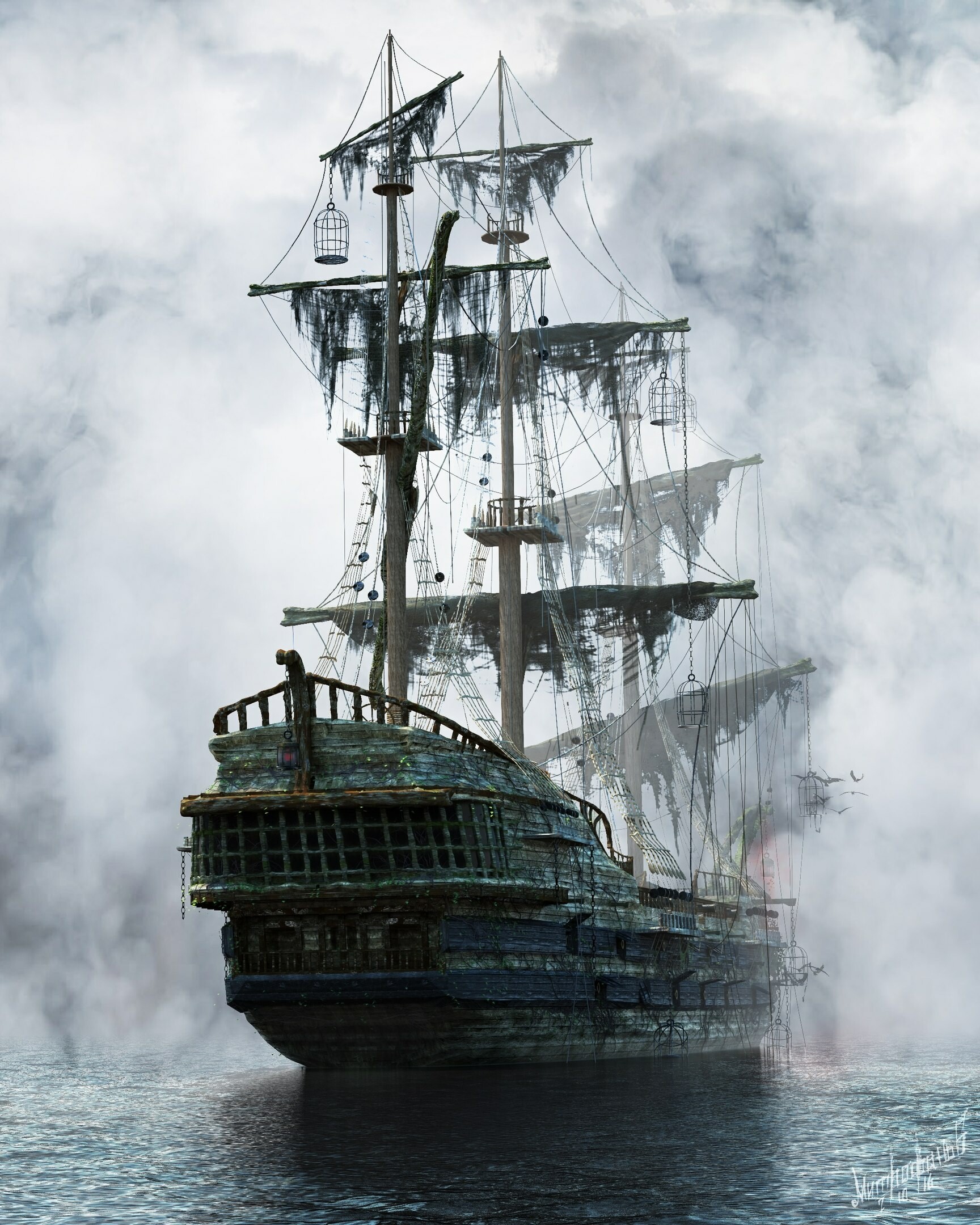 ArtStation - My dead sea