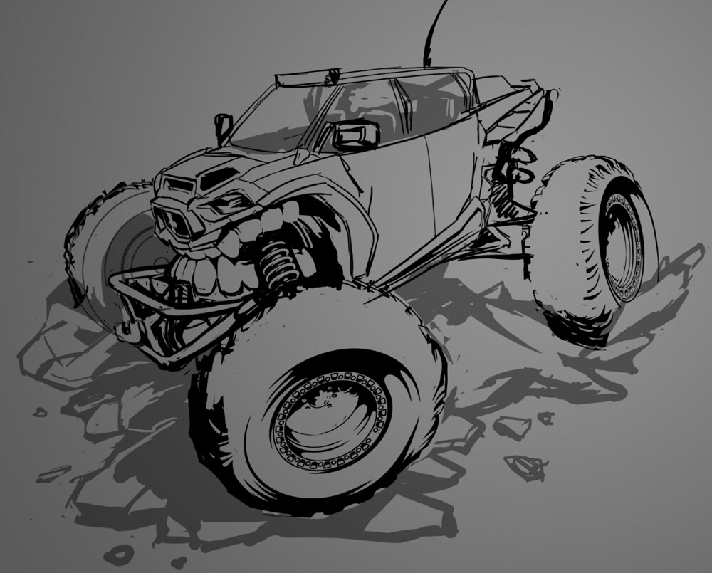 Andrey Pridybaylo - #BeastedUp edition of Polaris RZR for RZR-Life