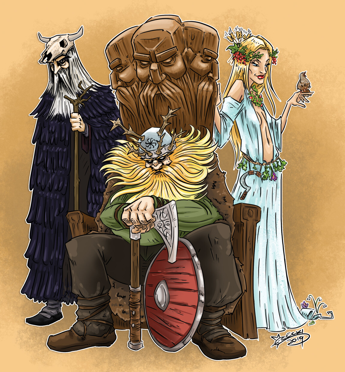 ArtStation - Slavic Gods