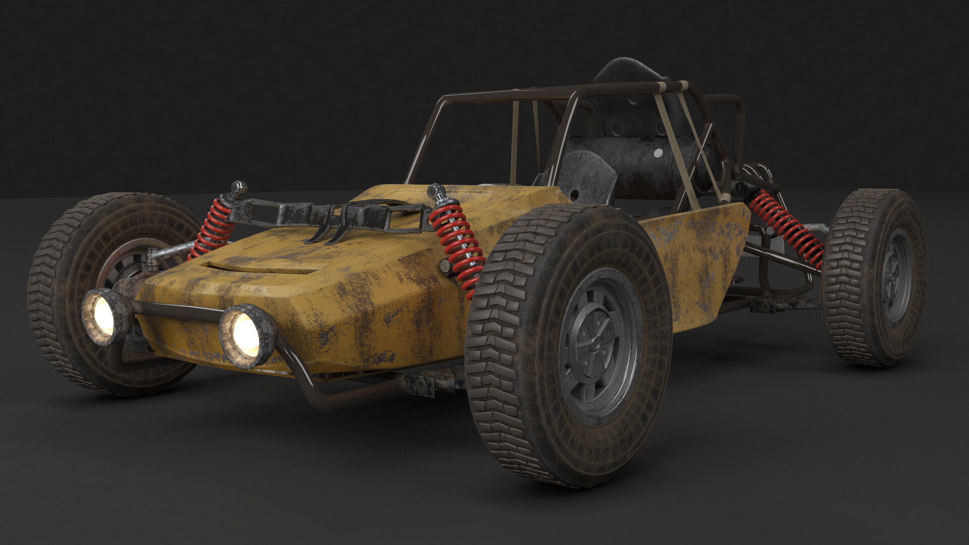 ArtStation - buggy Pubg