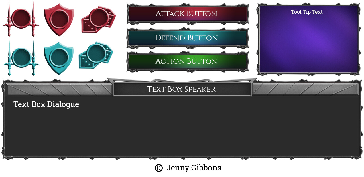 ArtStation - Rift Realms UI