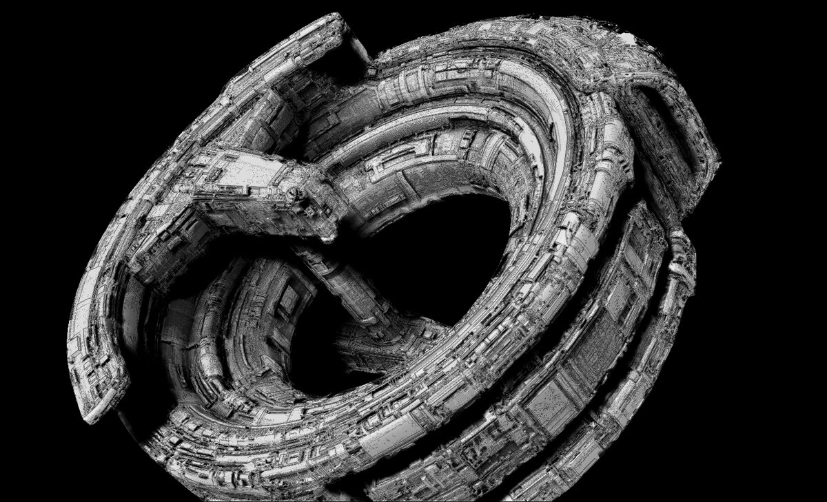 ArtStation - Sci-Fi Structure practice