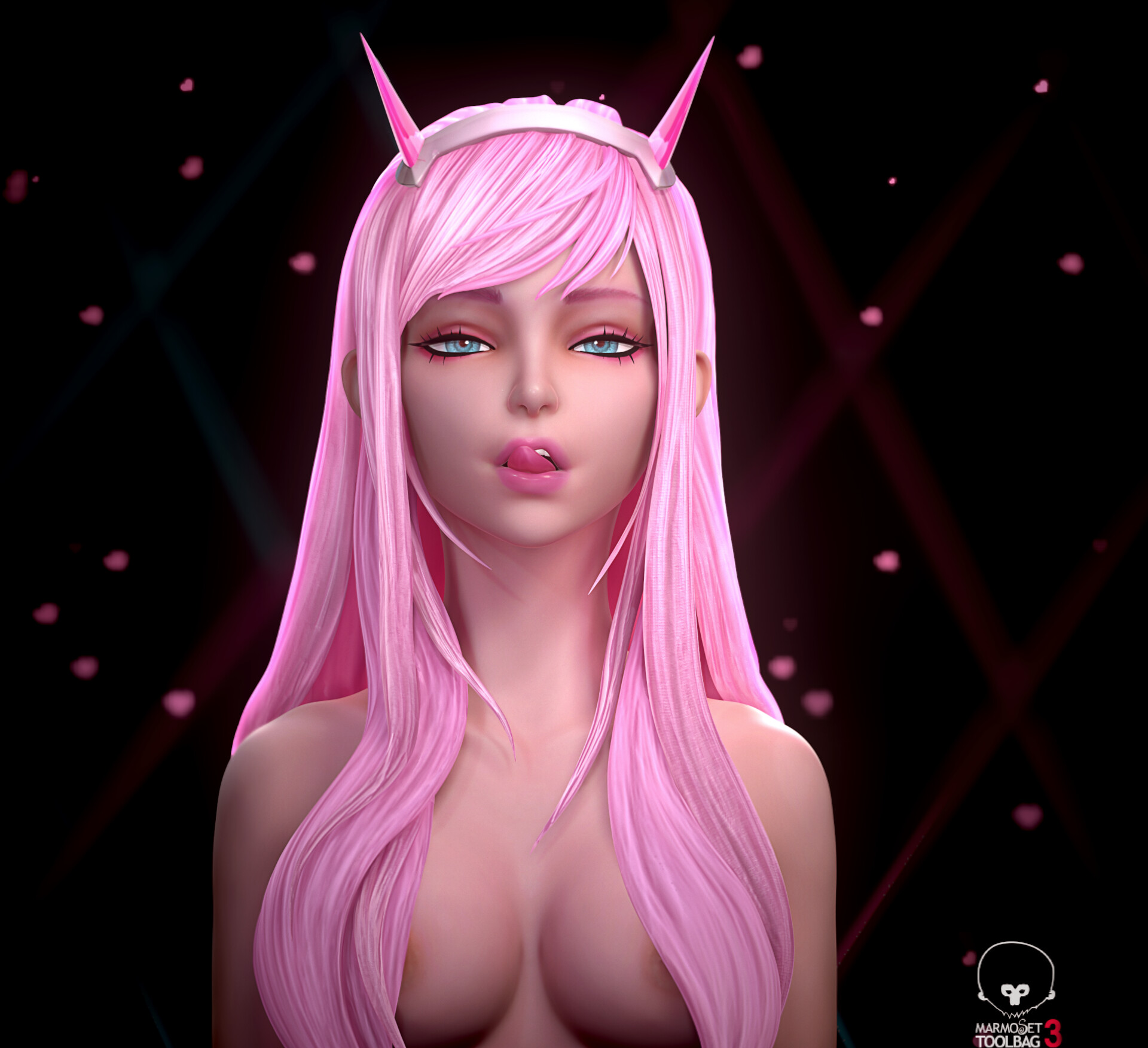 ArtStation - Zero two Lip