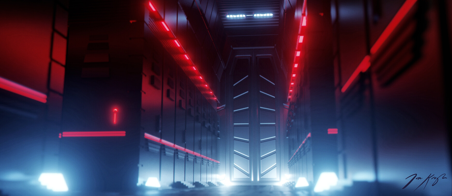 ArtStation - Dark corridor