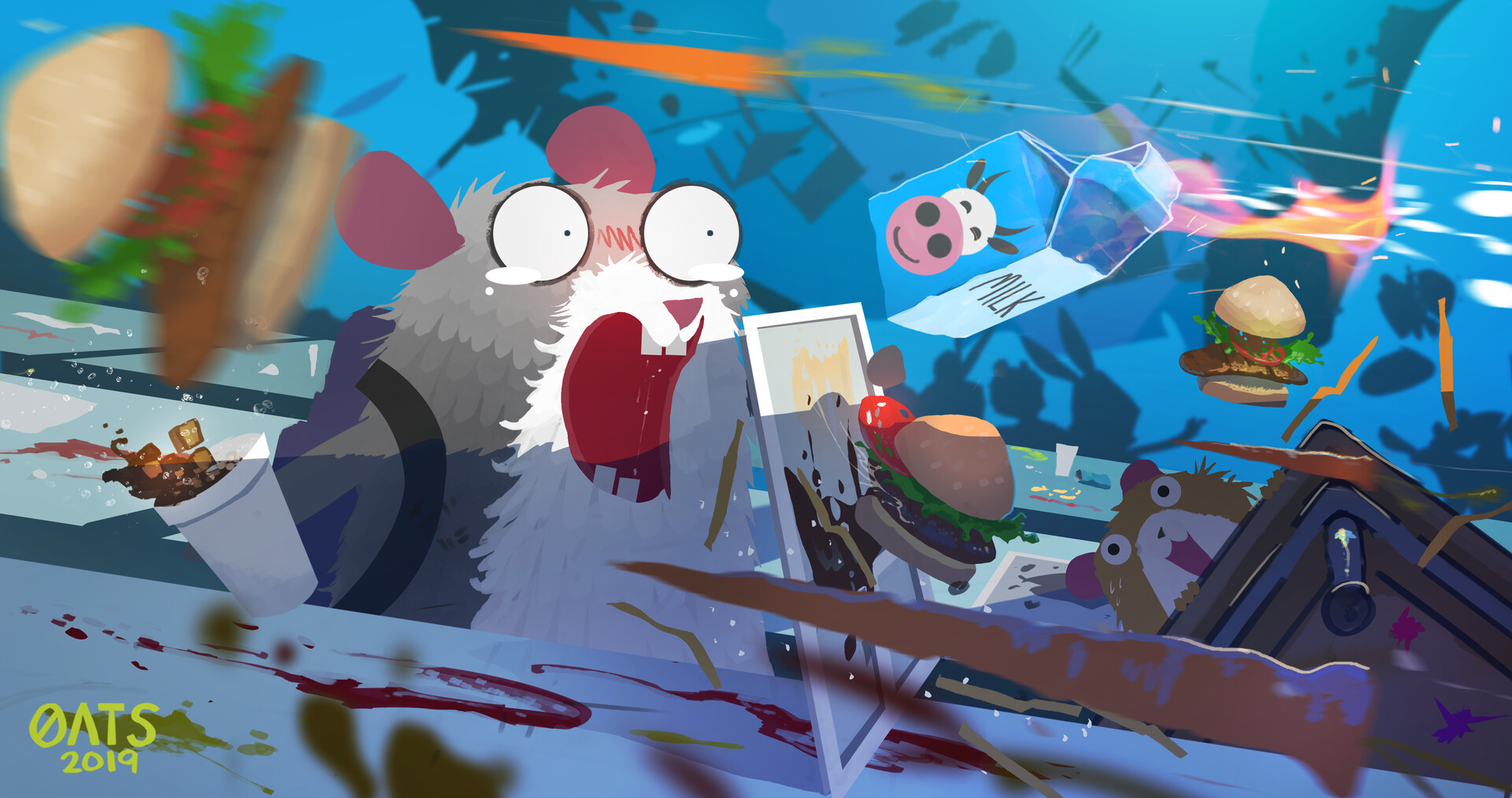 ArtStation - Food Fight