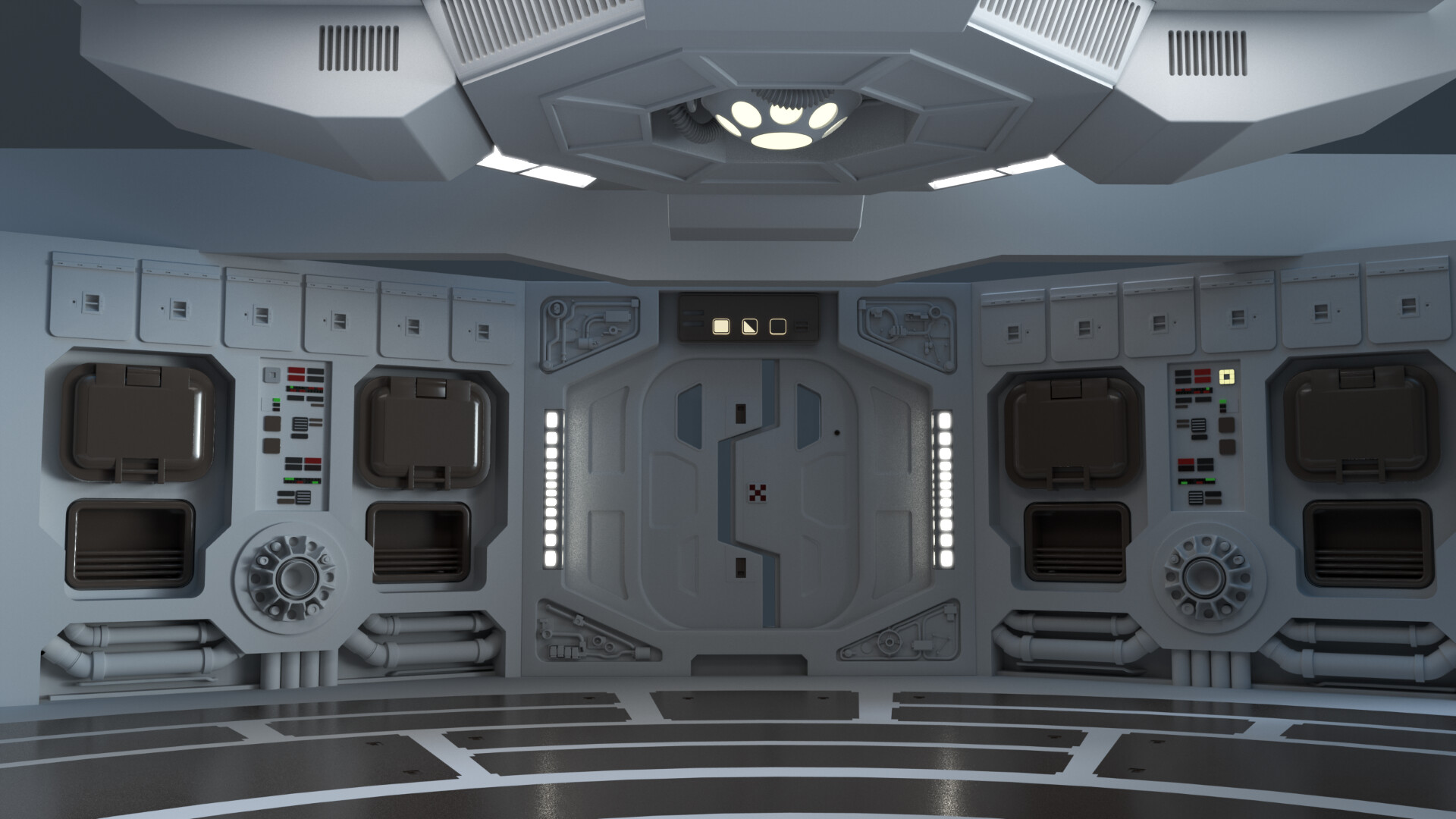 Bastian Bodemeyer - Stage set exploration: Alien (Ridley Scott 1979)