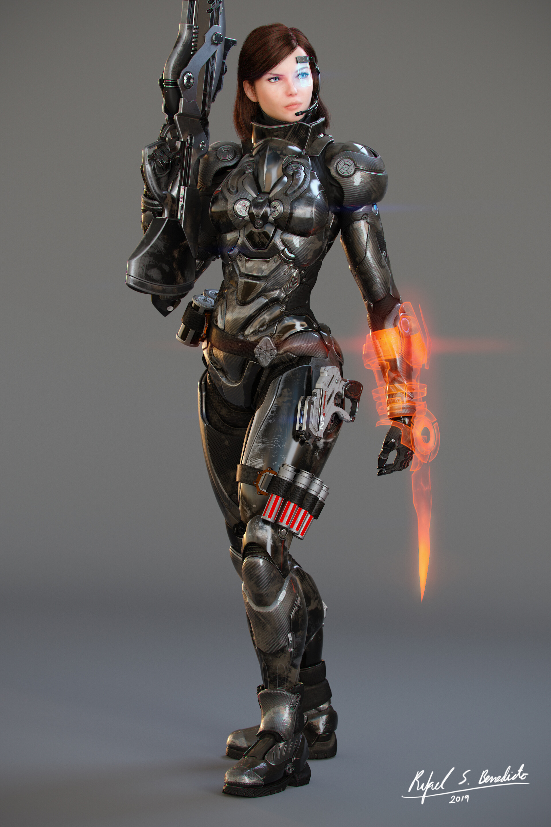 Rafael Benedicto - Commander Shepard