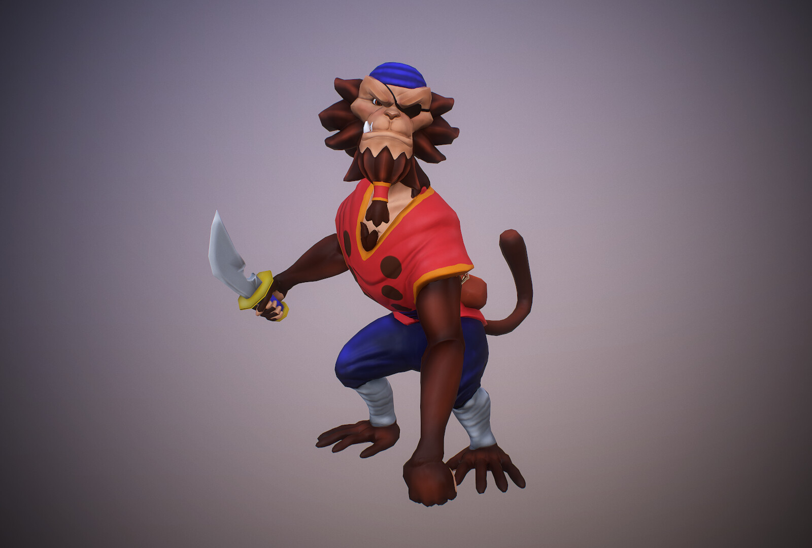 ArtStation - Pirate Monkey