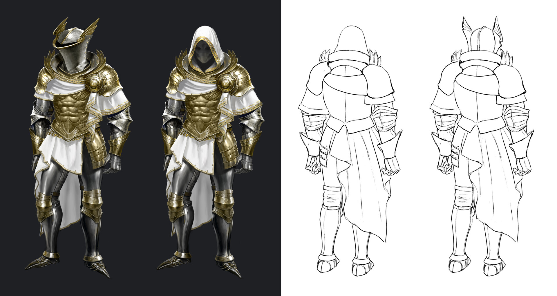 ArtStation - empyrean armor set