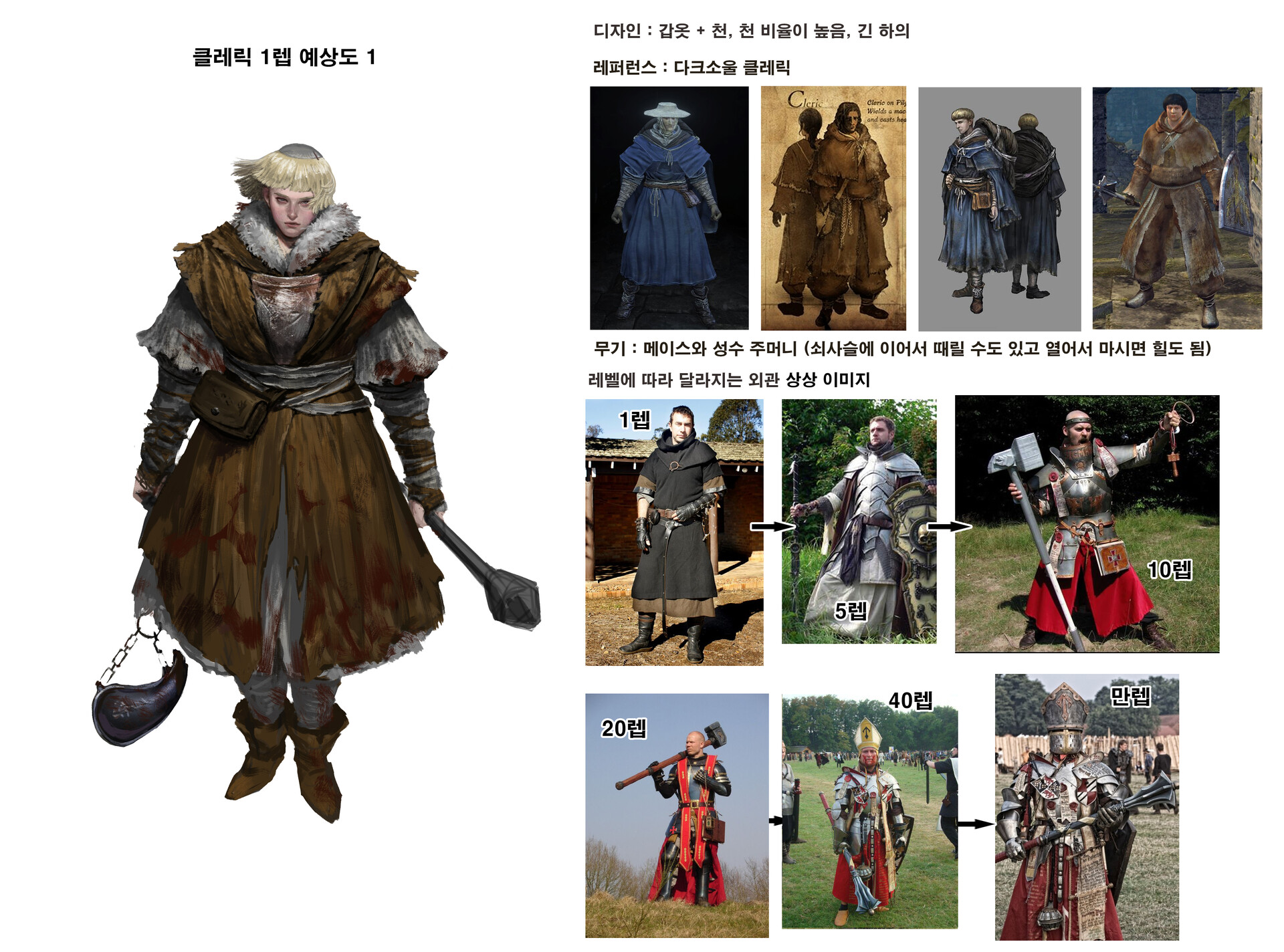 ArtStation - cleric design