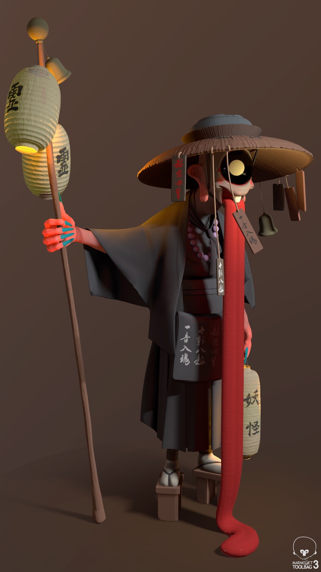 ArtStation - Yokai Artstation challenge